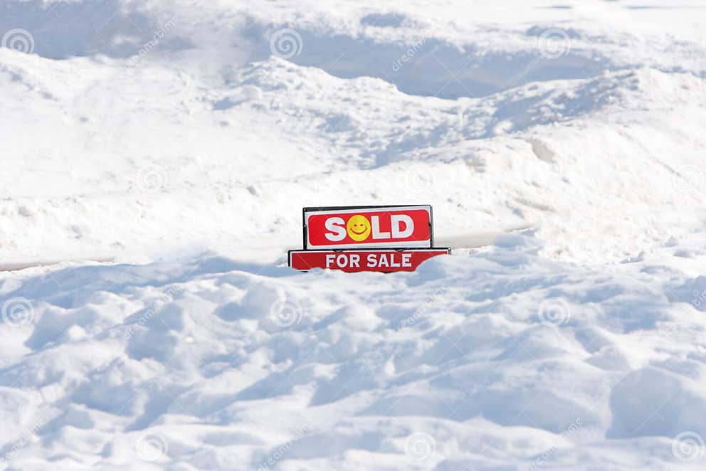 Sold Sign stock image. Image of insurance, clouds, opportunity - 8139765