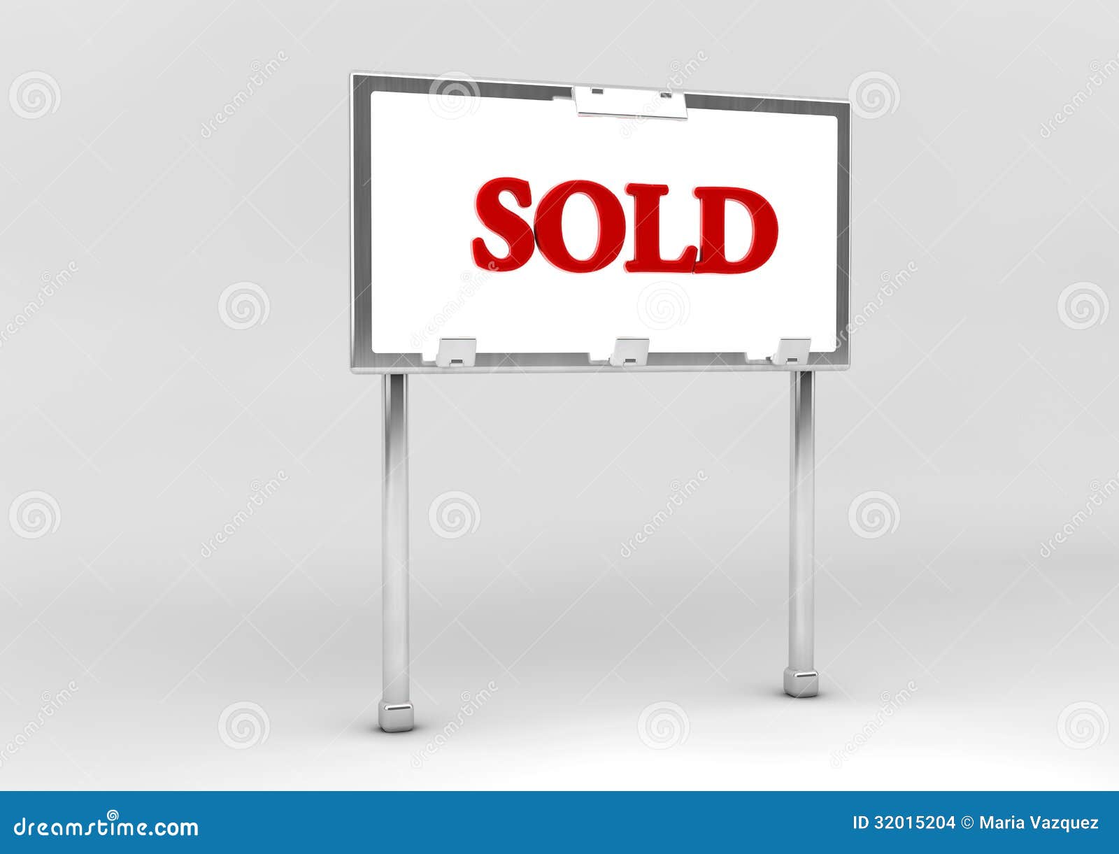 Sold sign stock illustration. Illustration of promotion - 32015204