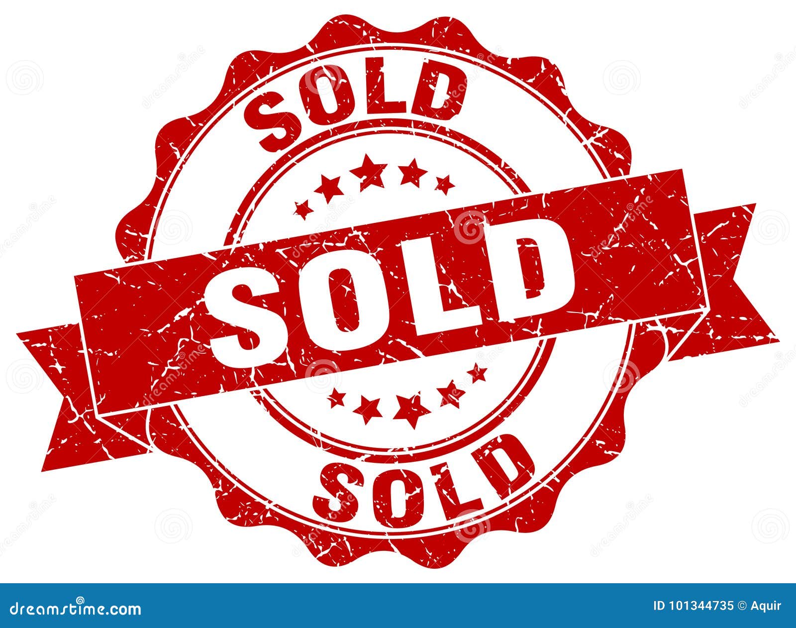 Sold stamp. seal stock vector. Illustration of stamp - 101344735