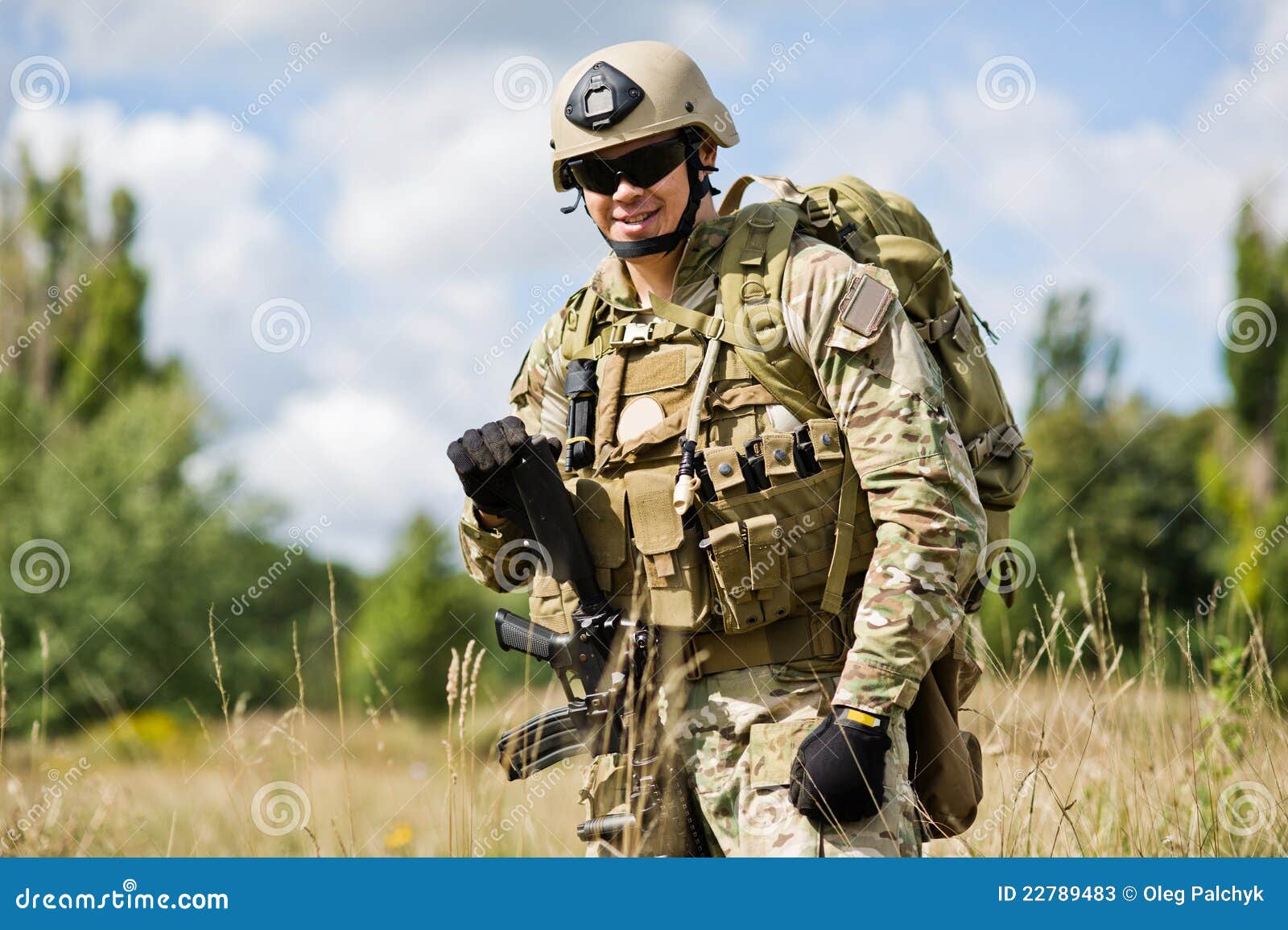 Soldado imagen de archivo. Imagen de guerreros, ejército - 22789483