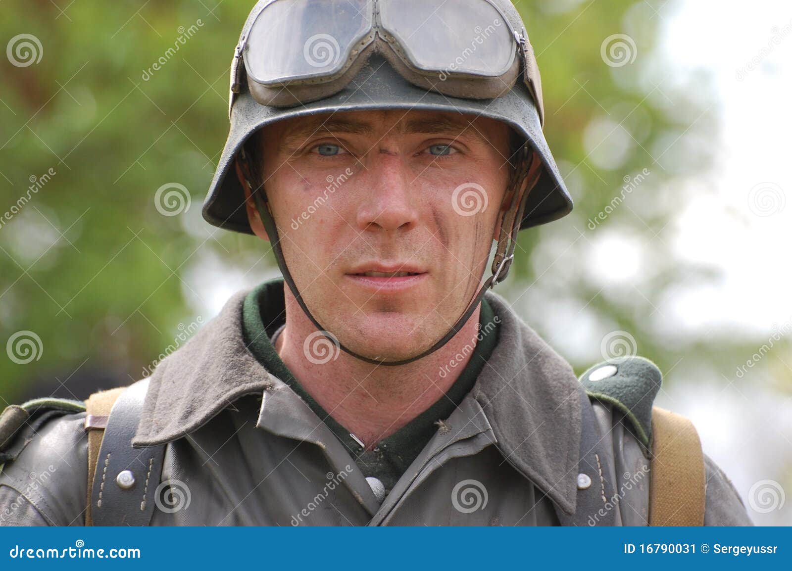 Soldado alemão de WW2 imagem de stock. Imagem de infantaria - 16790031