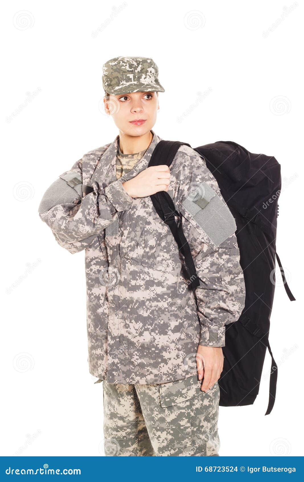 Soldado En El Uniforme Militar Foto de archivo - Imagen de sargento ...