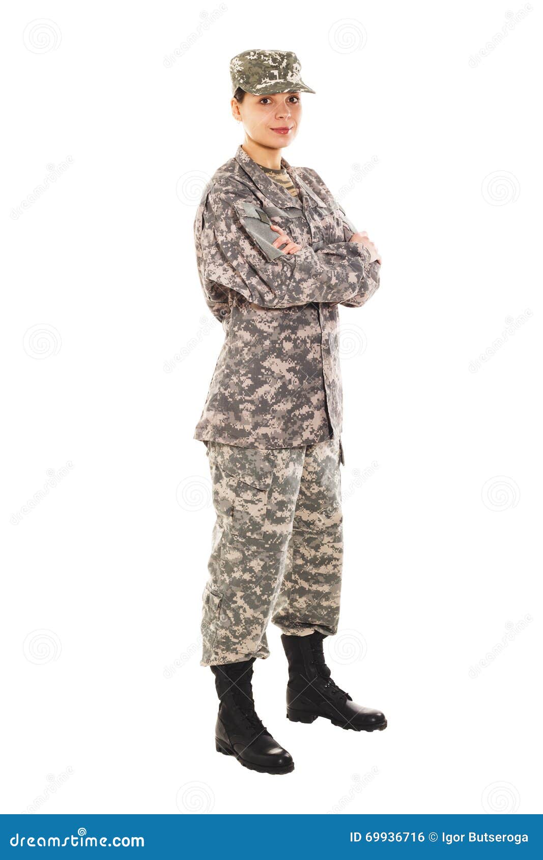 Soldado En El Uniforme Militar Foto de archivo - Imagen de ejército ...