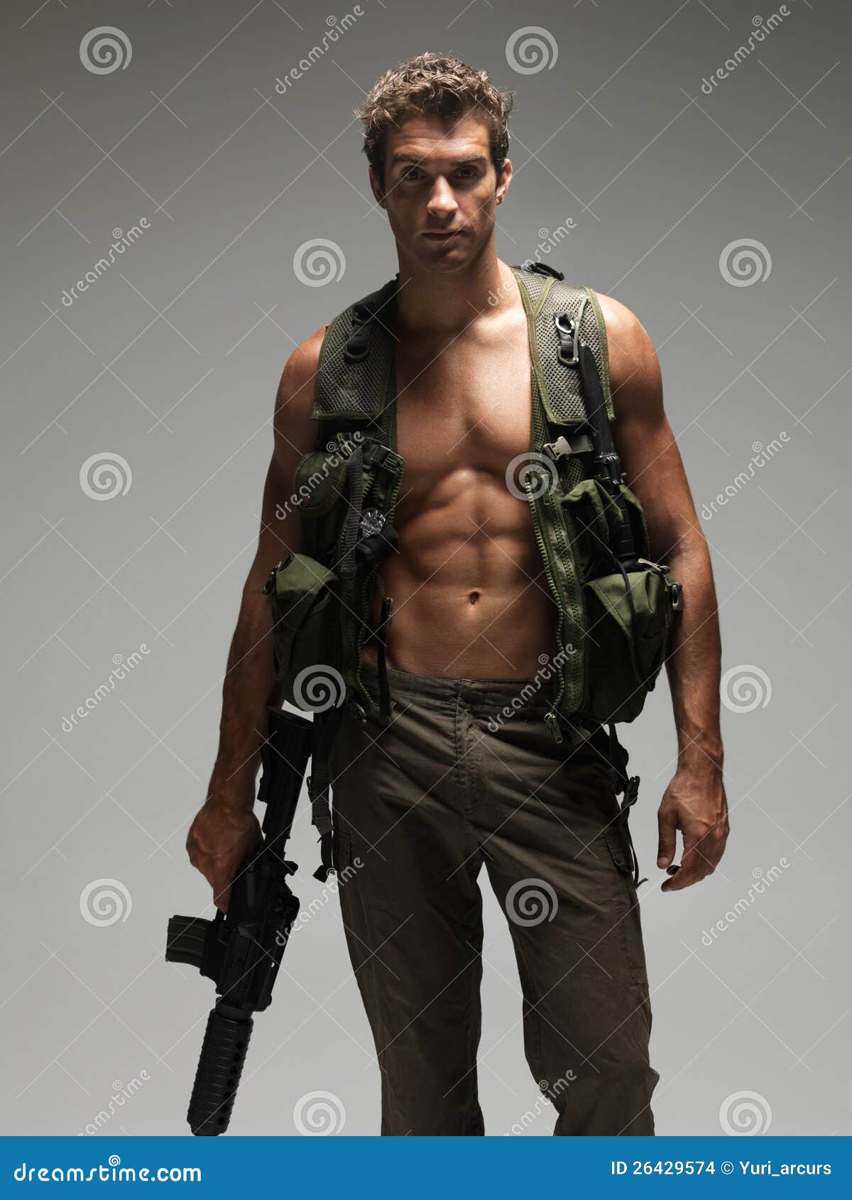 SOLDADO Joe vida real foto de stock. Imagem de bulletproof - 26429574