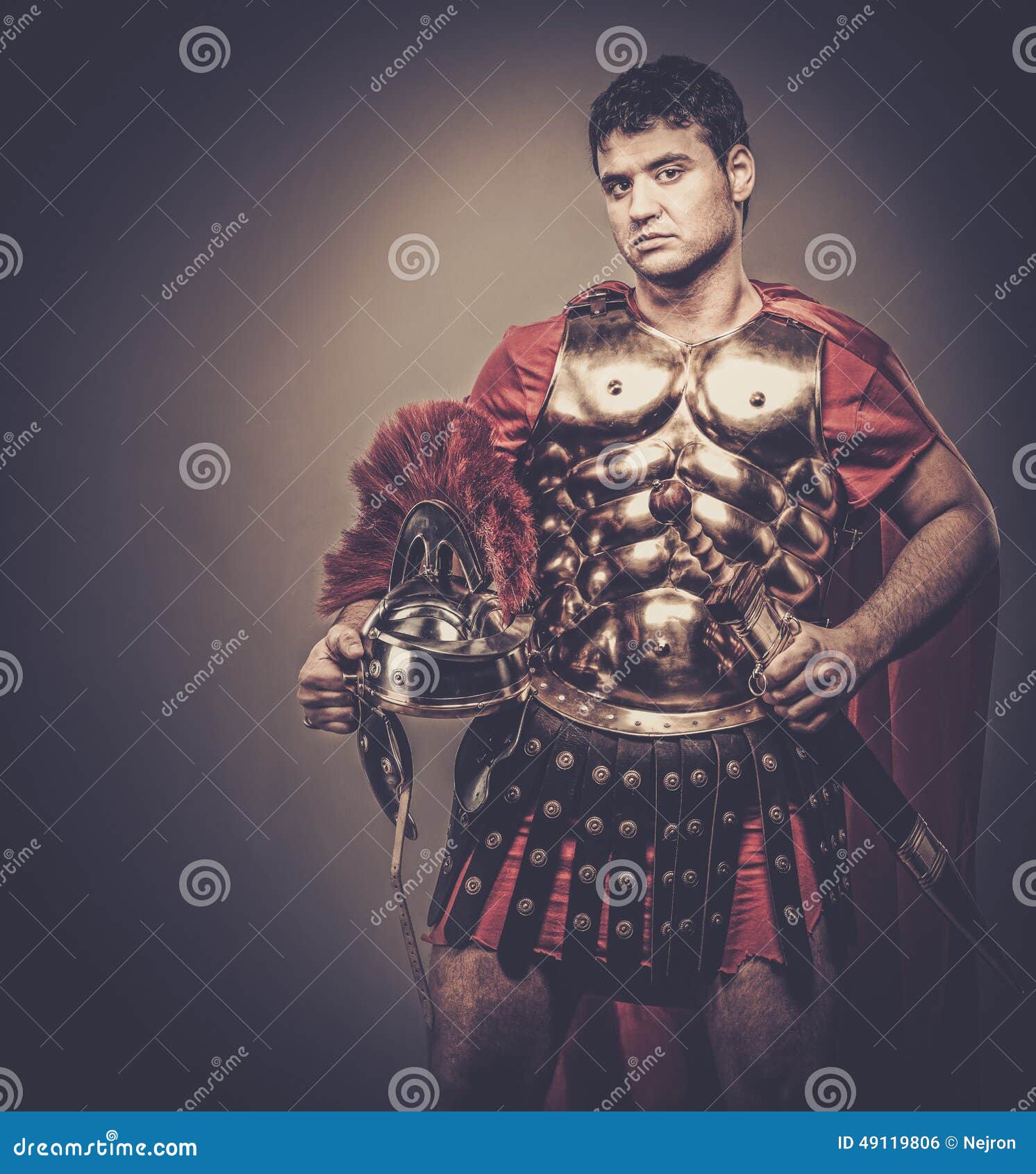 Soldado Romano Del Legionario Foto de archivo - Imagen de armado ...