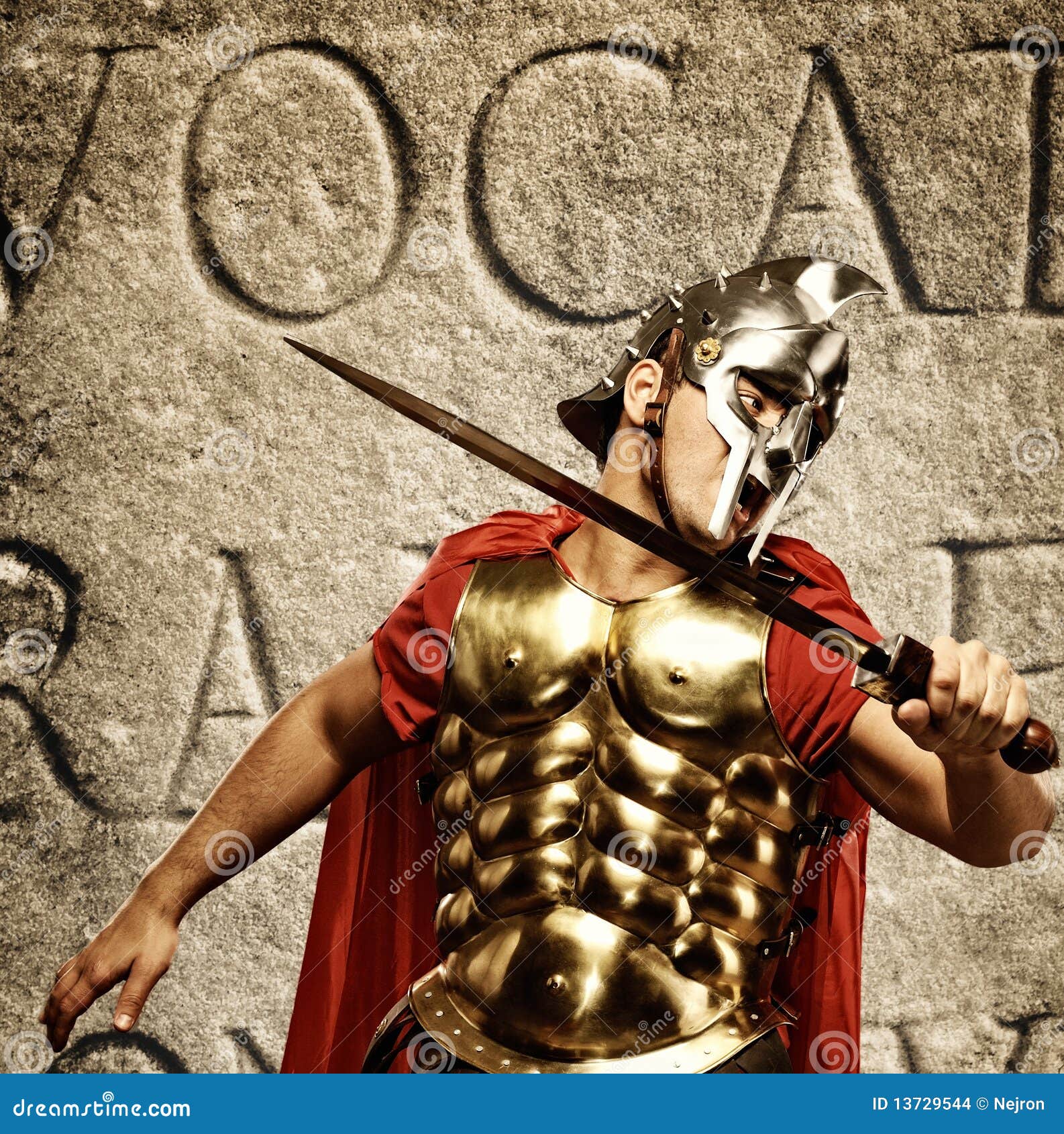 Soldado Romano Do Legionary Foto de Stock - Imagem de pedra, posse ...