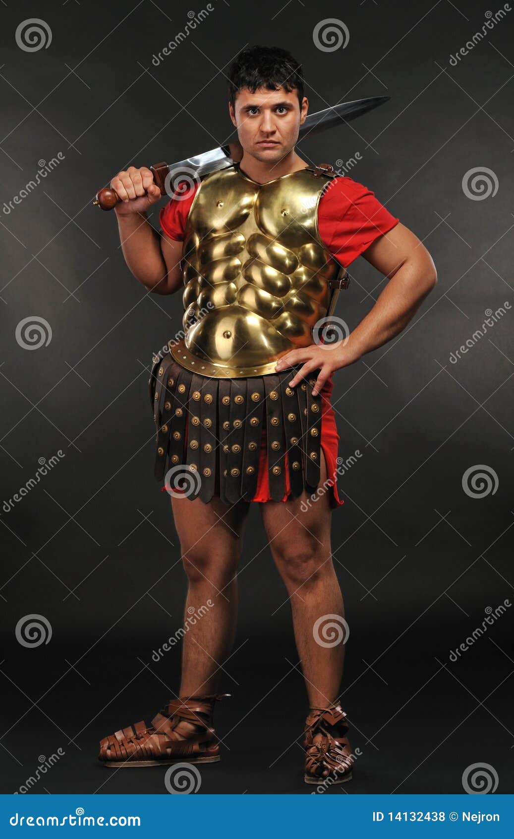 Soldado Romano Do Legionary Foto de Stock - Imagem de roupa, retrato ...