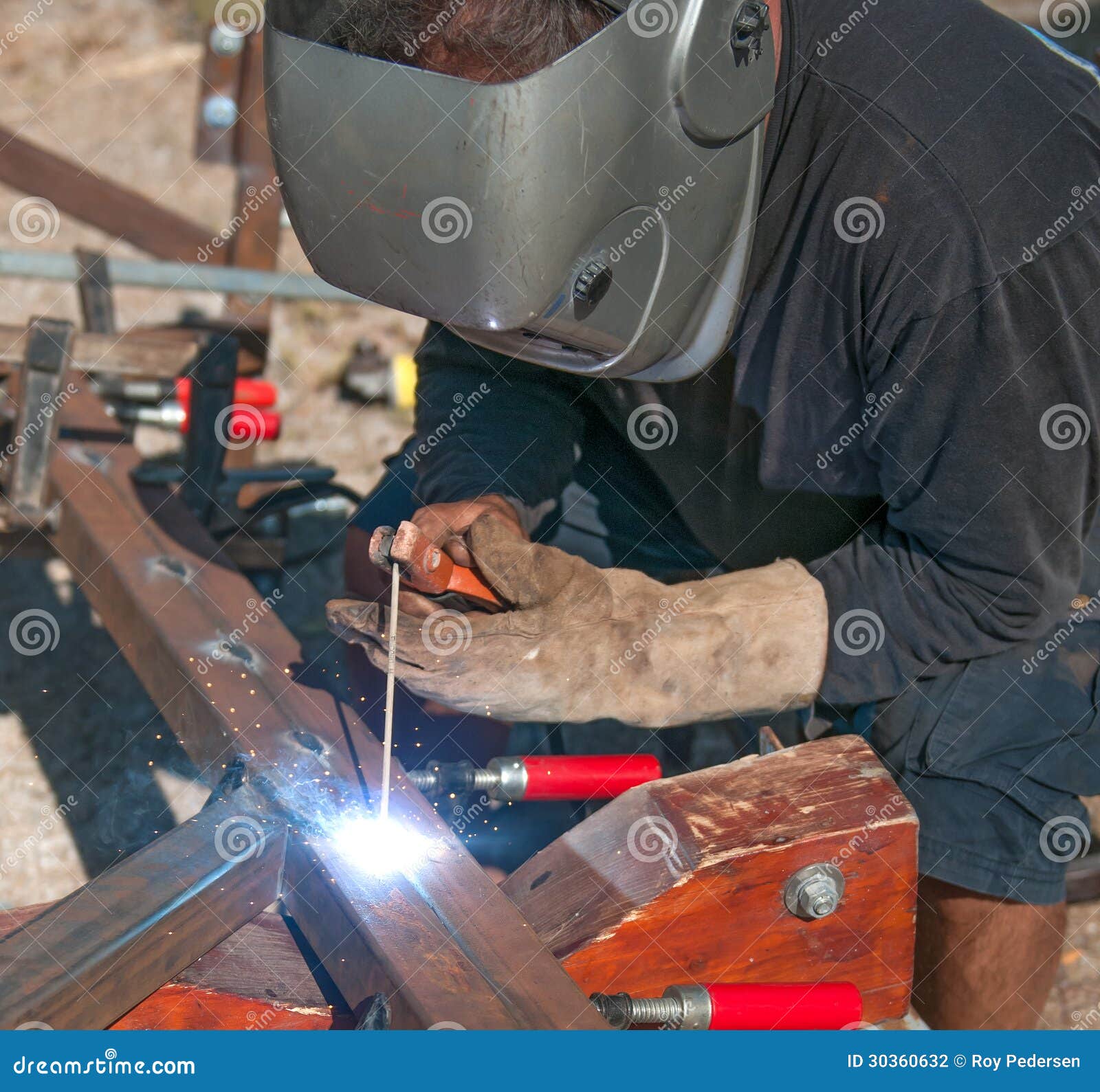 Soldador foto de archivo. Imagen de persona, hombre, soldado - 30360632