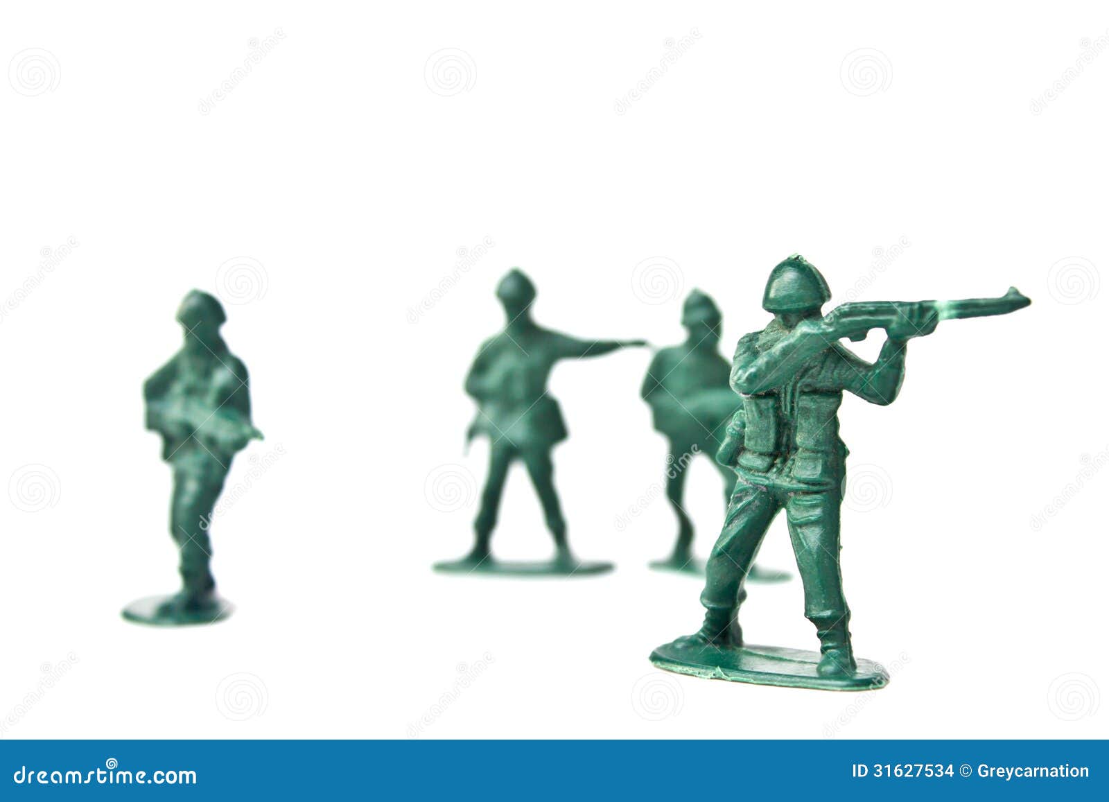 Soldat de jouet miniature photo stock. Image du guerre - 31627534