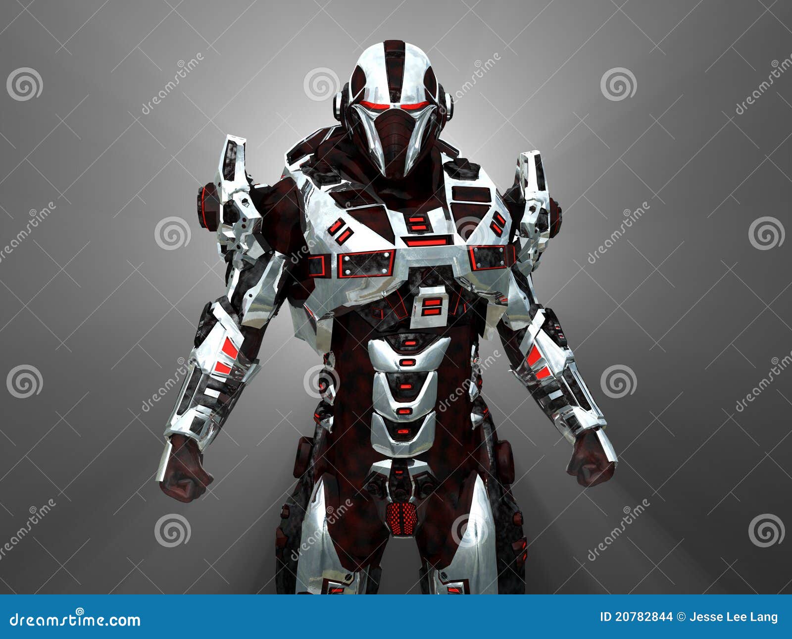 Soldato futuro illustrazione di stock. Illustrazione di renda - 20782844