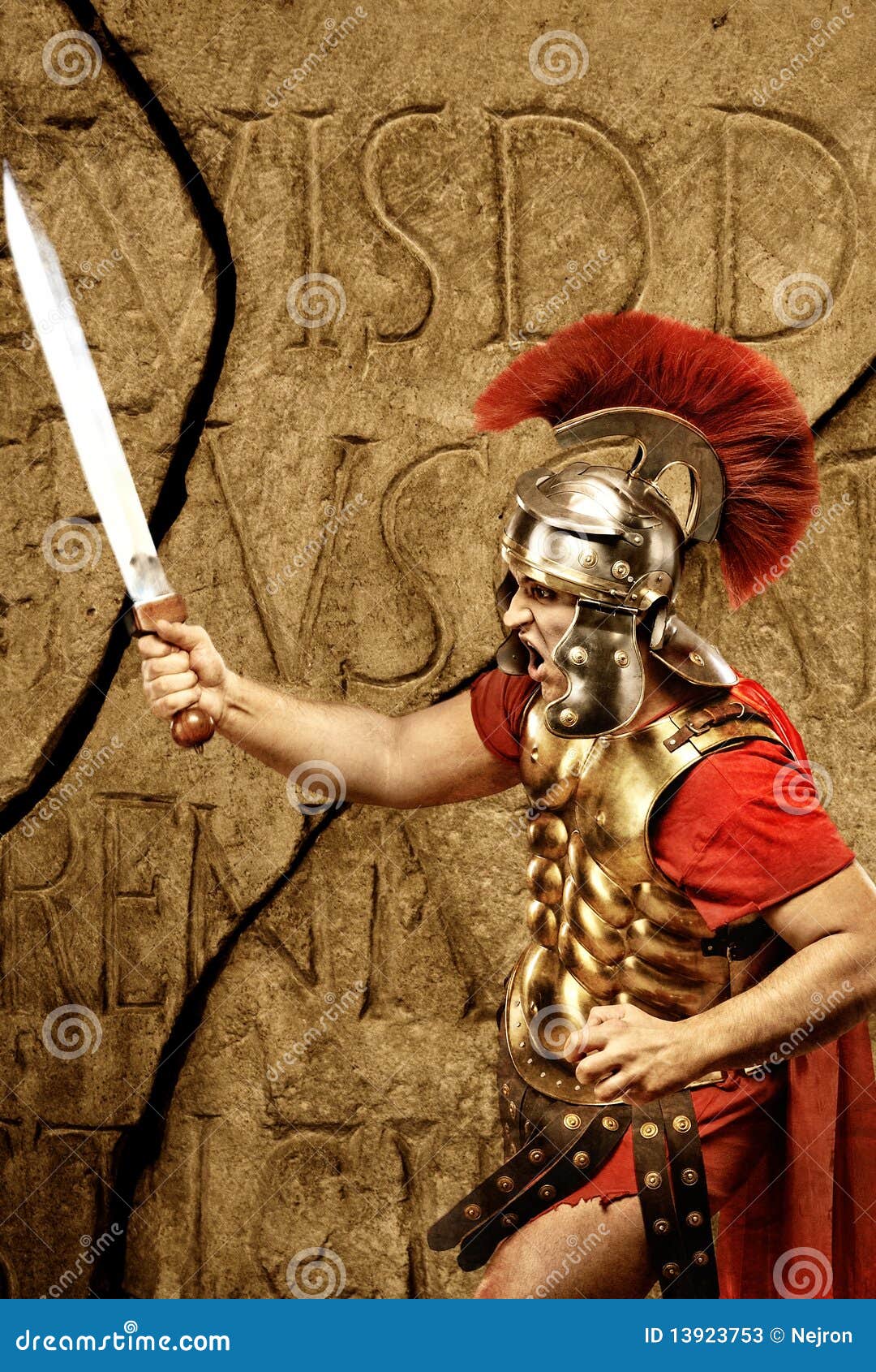 Soldato Romano Del Legionary Immagine Stock - Immagine di coltura ...