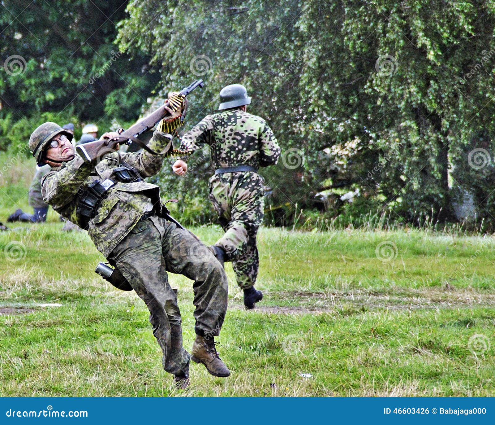 Soldats allemands photo éditorial. Image du soldats, groupe - 46603426