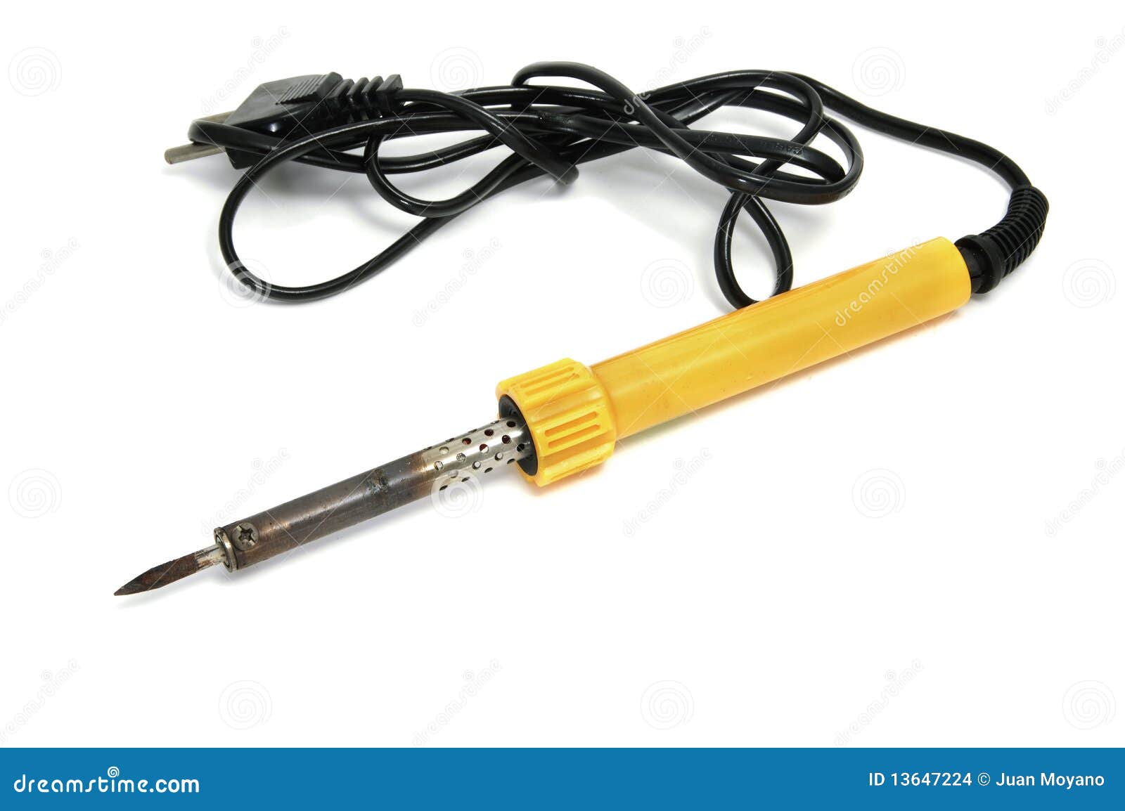 Soldeerbout stock foto. Image of achtergrond, elektronika - 13647224