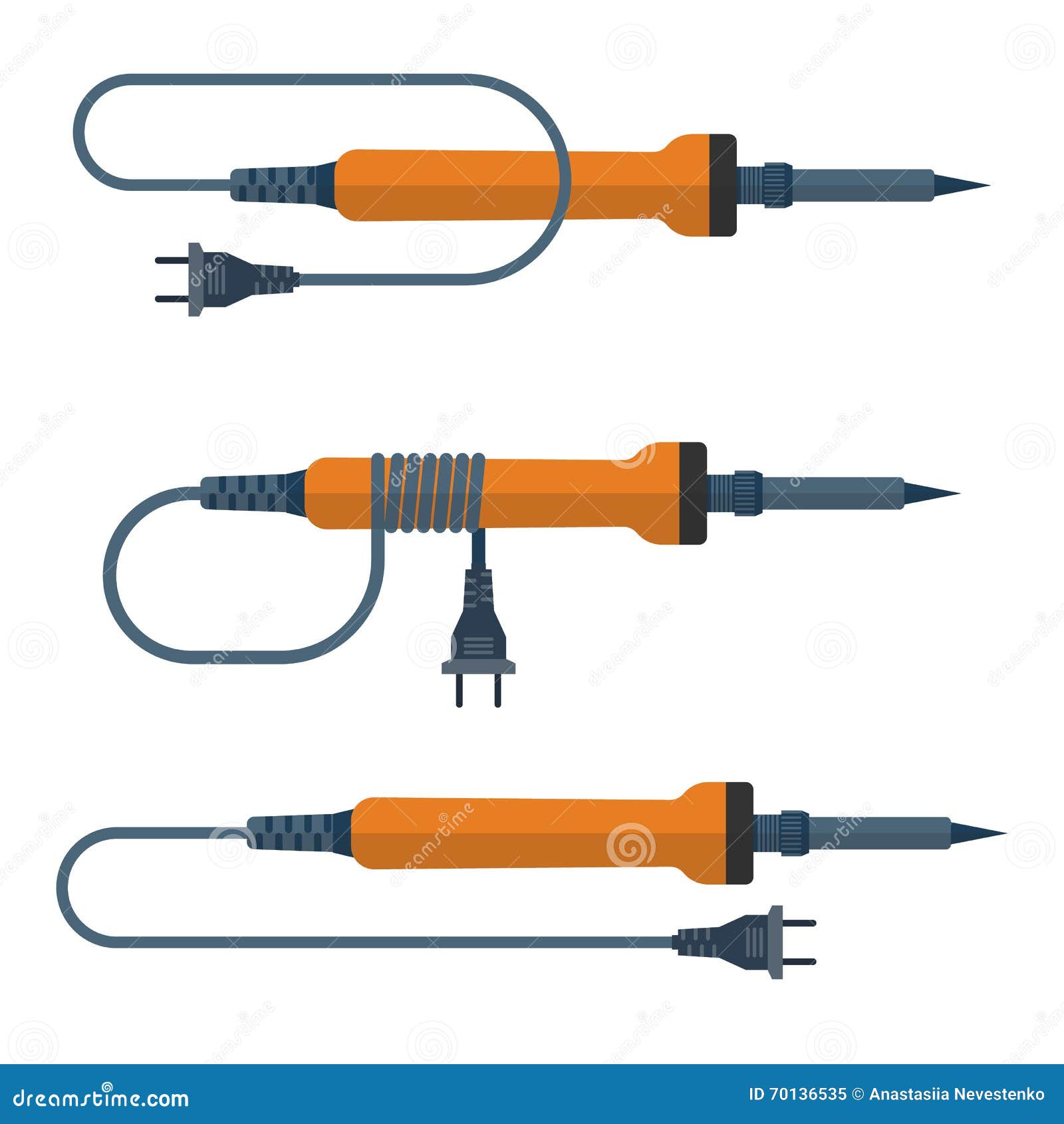 Soldeerbout, Vectorillustratie, Vlak Ontwerp Vector Illustratie ...