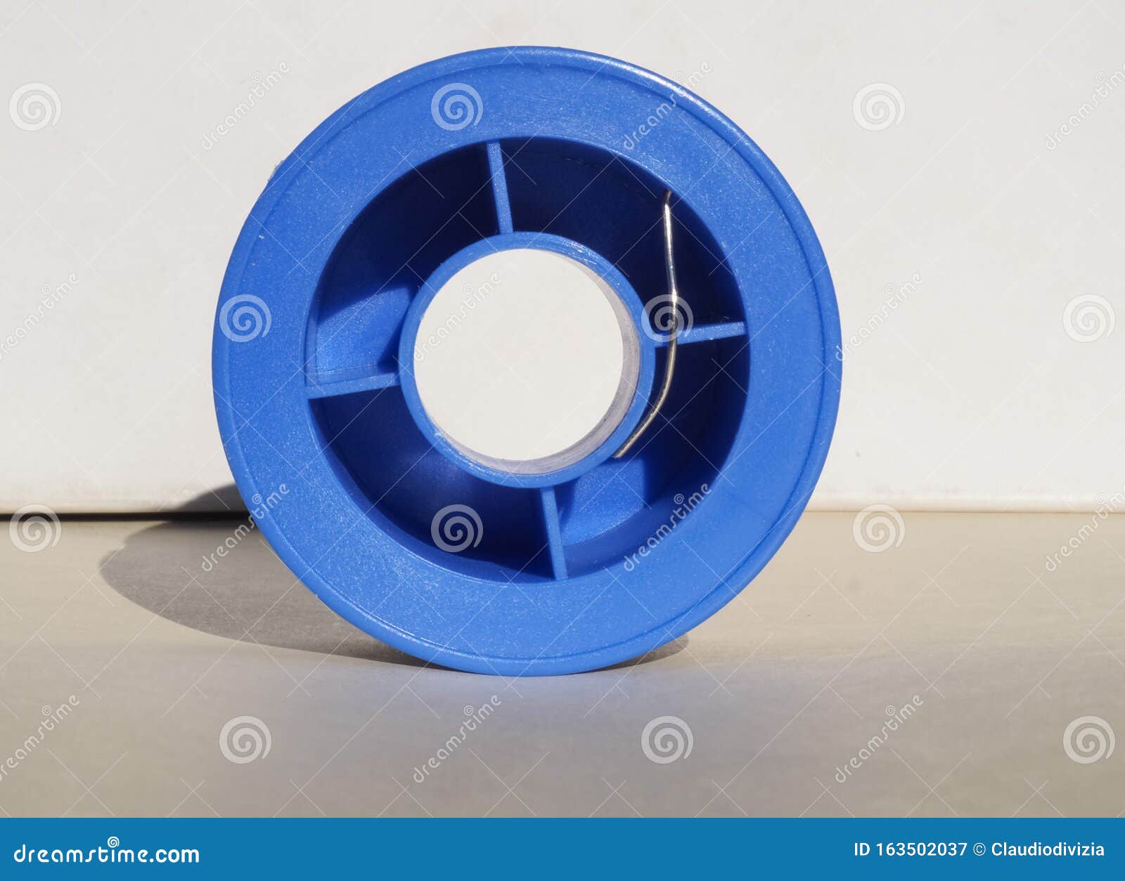 Solder wire spool stock image. Image of spool, solder - 163502037