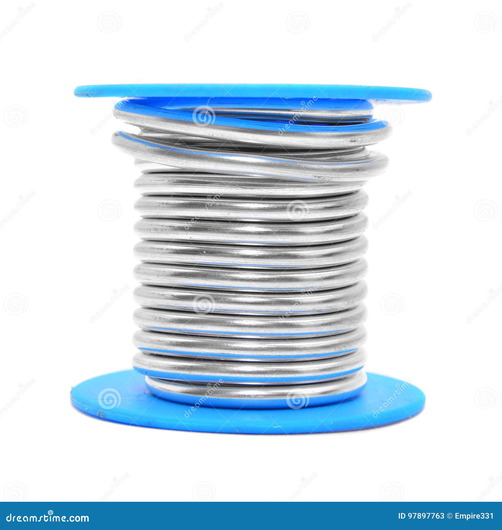 Solder wire stock image. Image of white, rolled, solder - 97897763