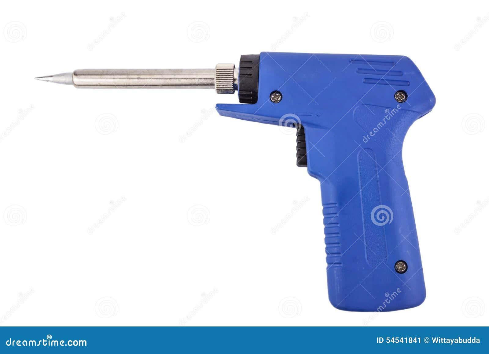 Soldering Equipment Containing a Soldering Gun Stock Image - Image of ...