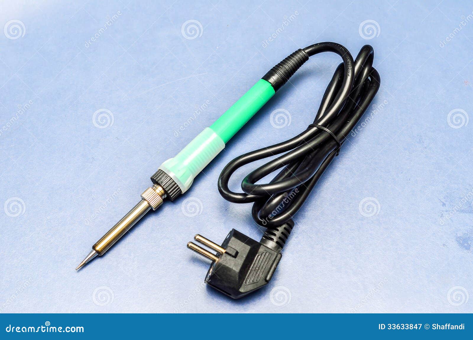 Soldering Iron stock image. Image of welding, service - 33633847