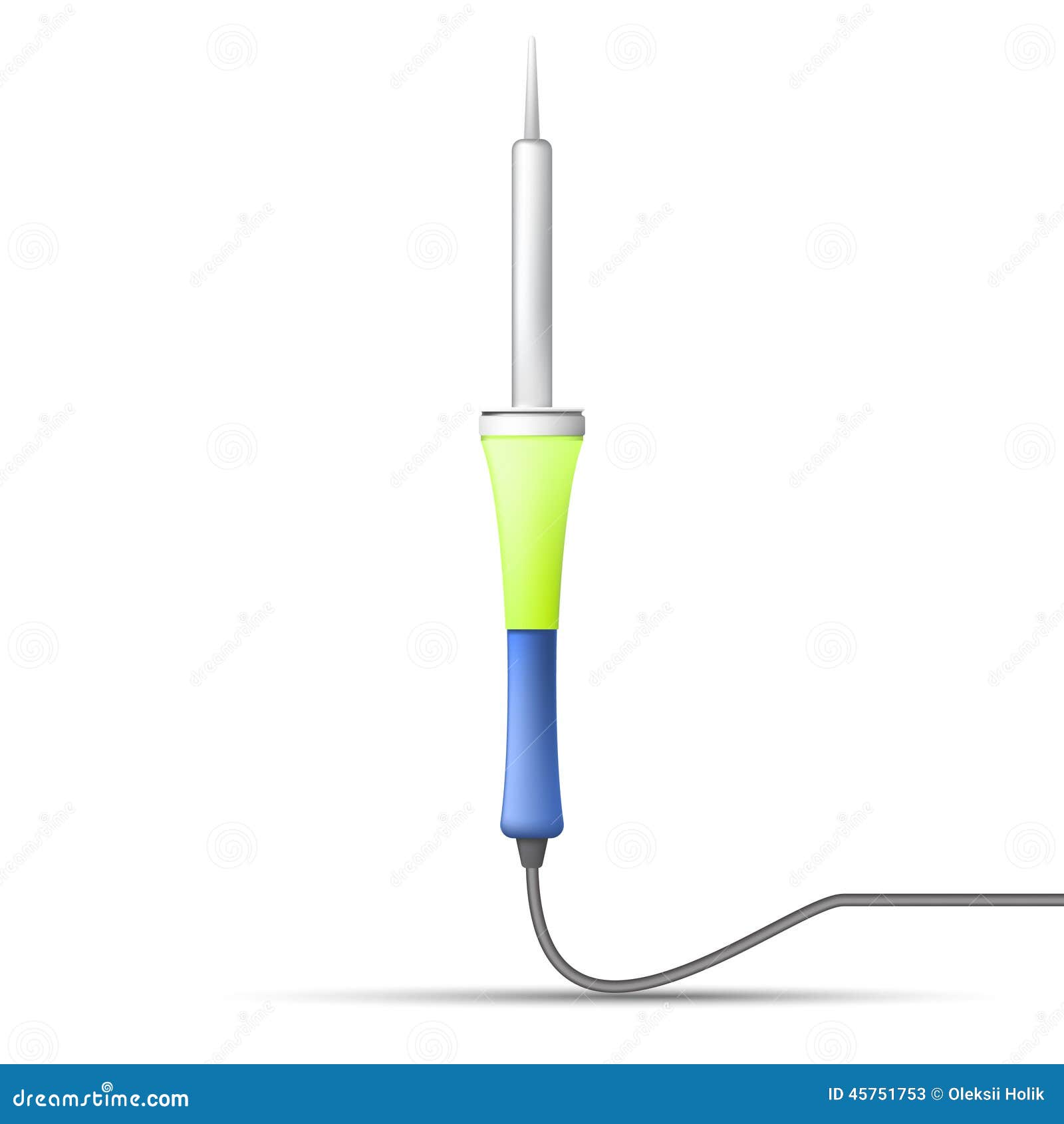 Soldering Iron Vector Illustration Stock Vector - Illustration of ...
