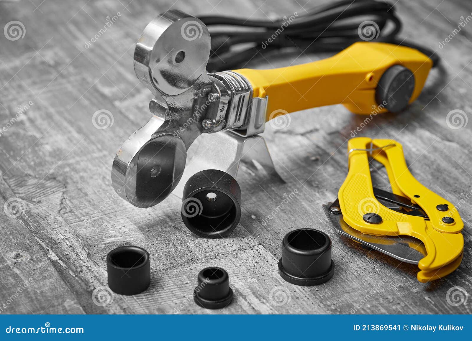 A Soldering Iron or Welding Machine for Plastic Polypropylene Pipes ...