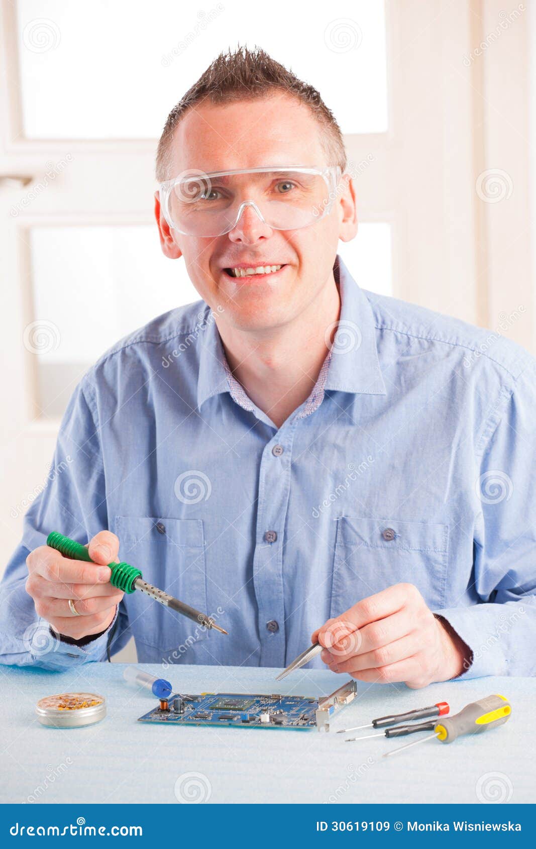 Soldering stock image. Image of industry, computer, rosin - 30619109