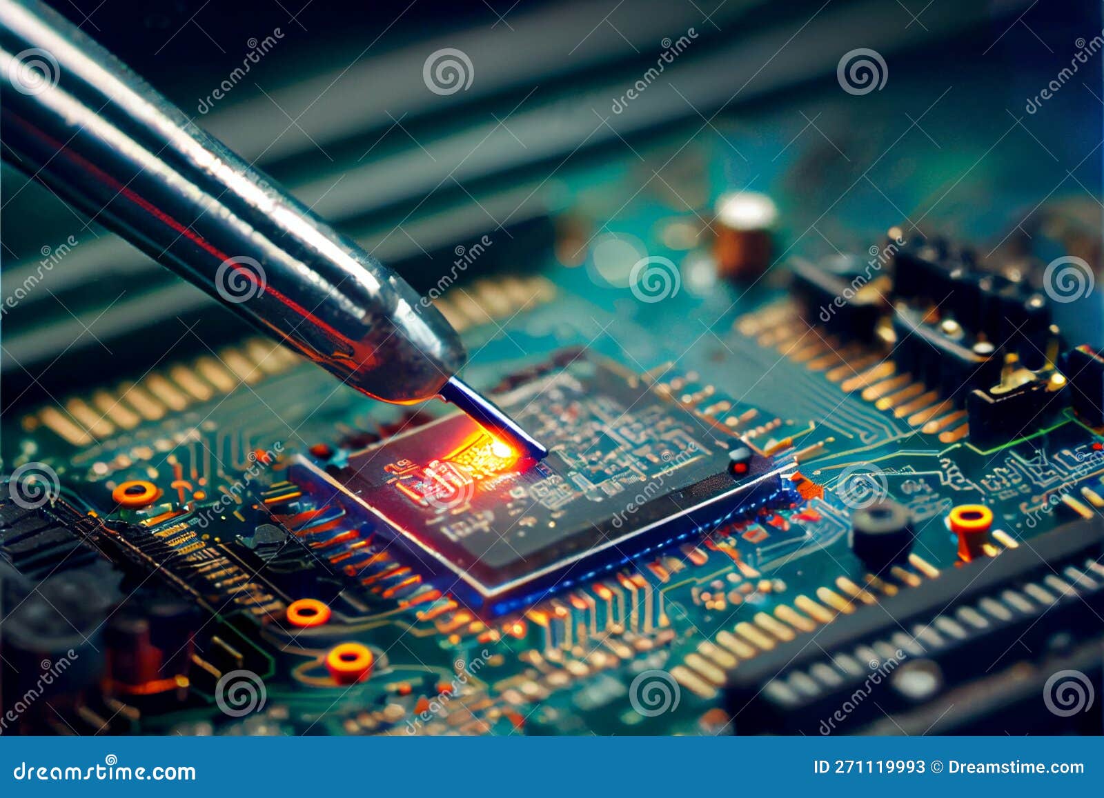 Macro Computer Illustration Of A Scary Scorpion Isolated On White Stock ...