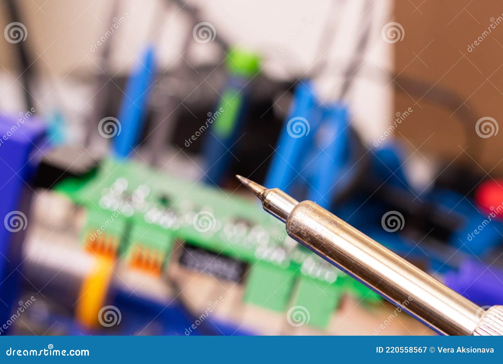 Soldering Process Royalty-Free Stock Photo | CartoonDealer.com #17121711