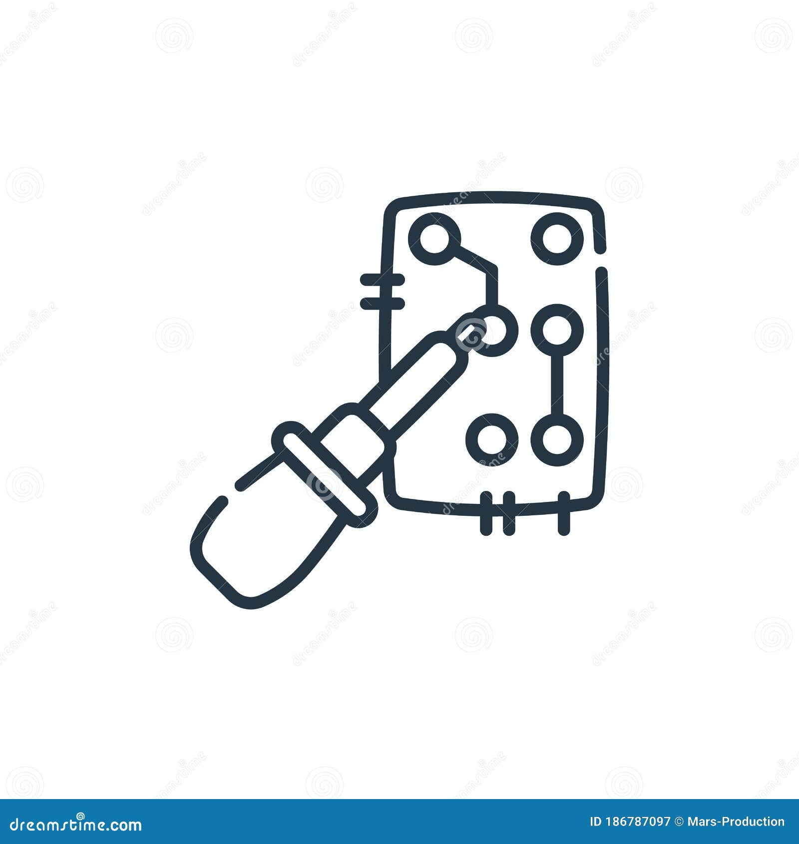 Soldering Gun Vector Illustration | CartoonDealer.com #135611162