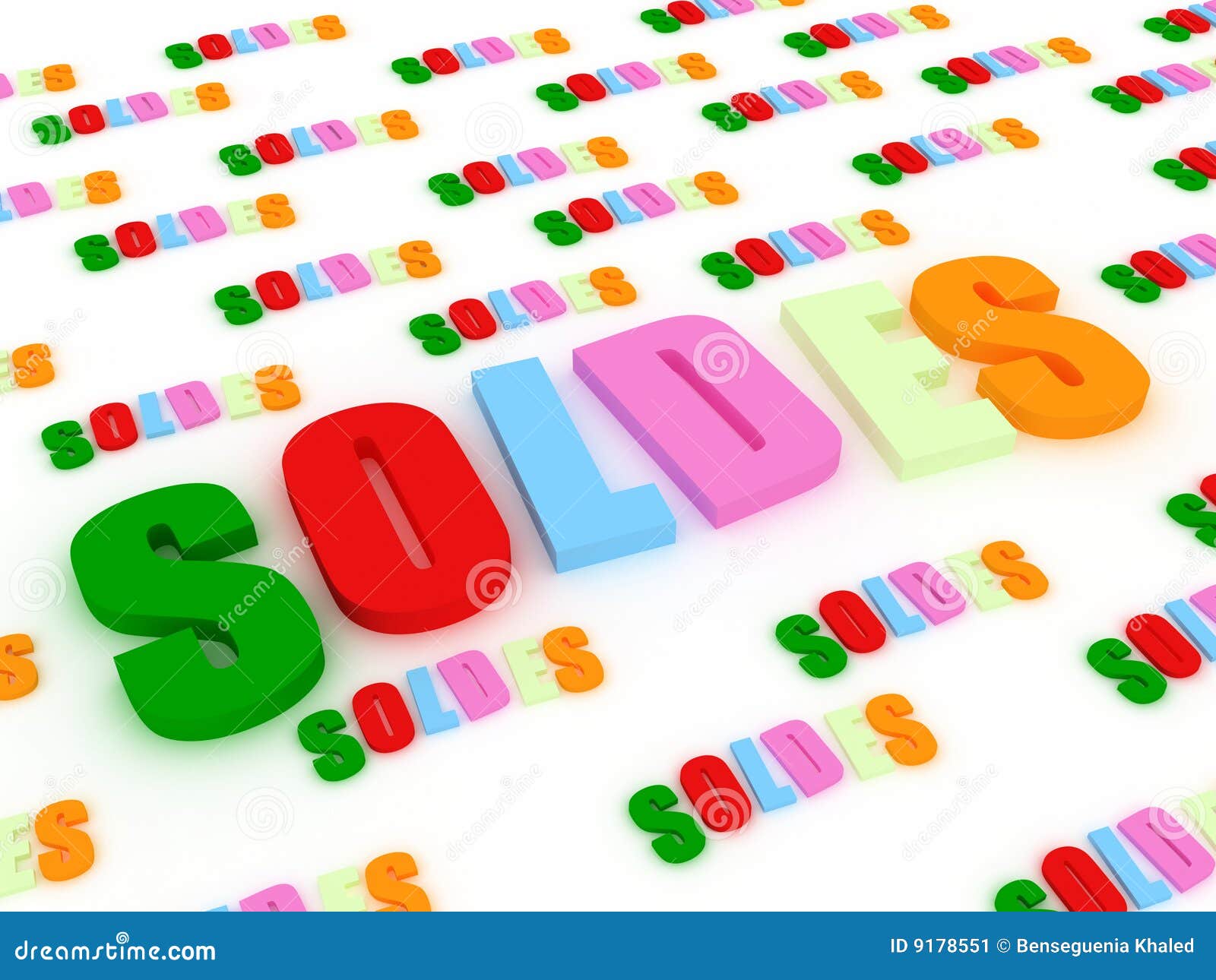 Soldes concept stock illustration. Illustration of discount - 9178551