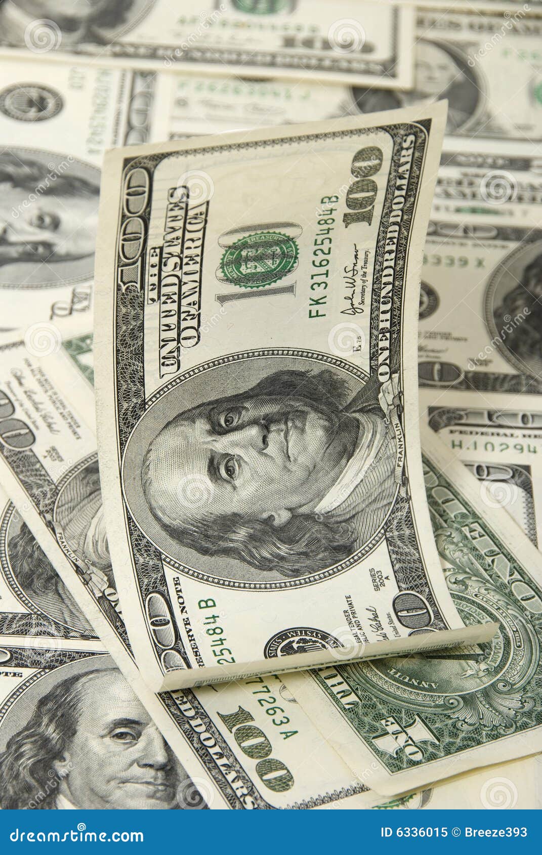 Soldi immagine stock. Immagine di cento, accreditamento - 6336015