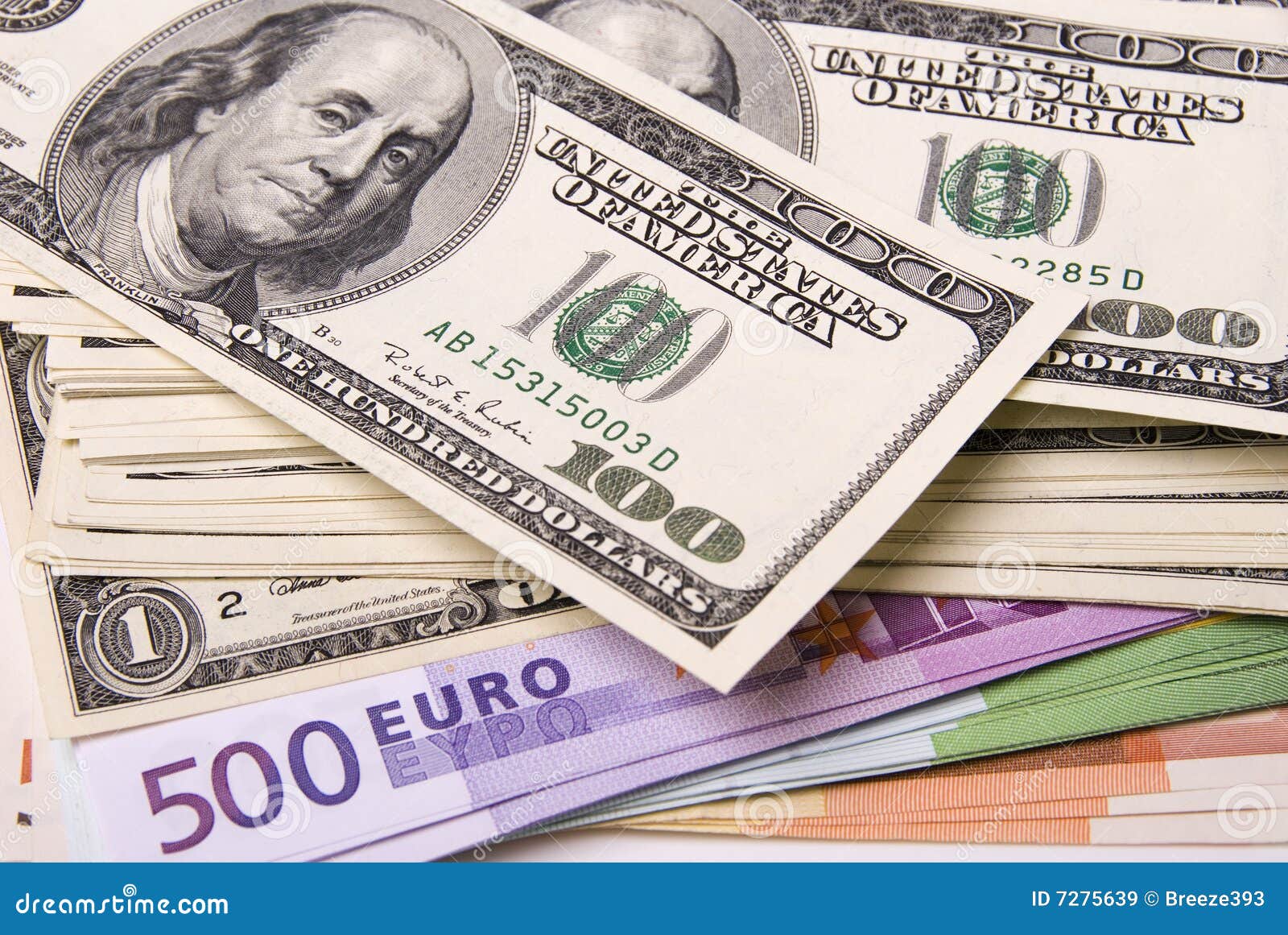 Soldi immagine stock. Immagine di obbligazione, banca - 7275639