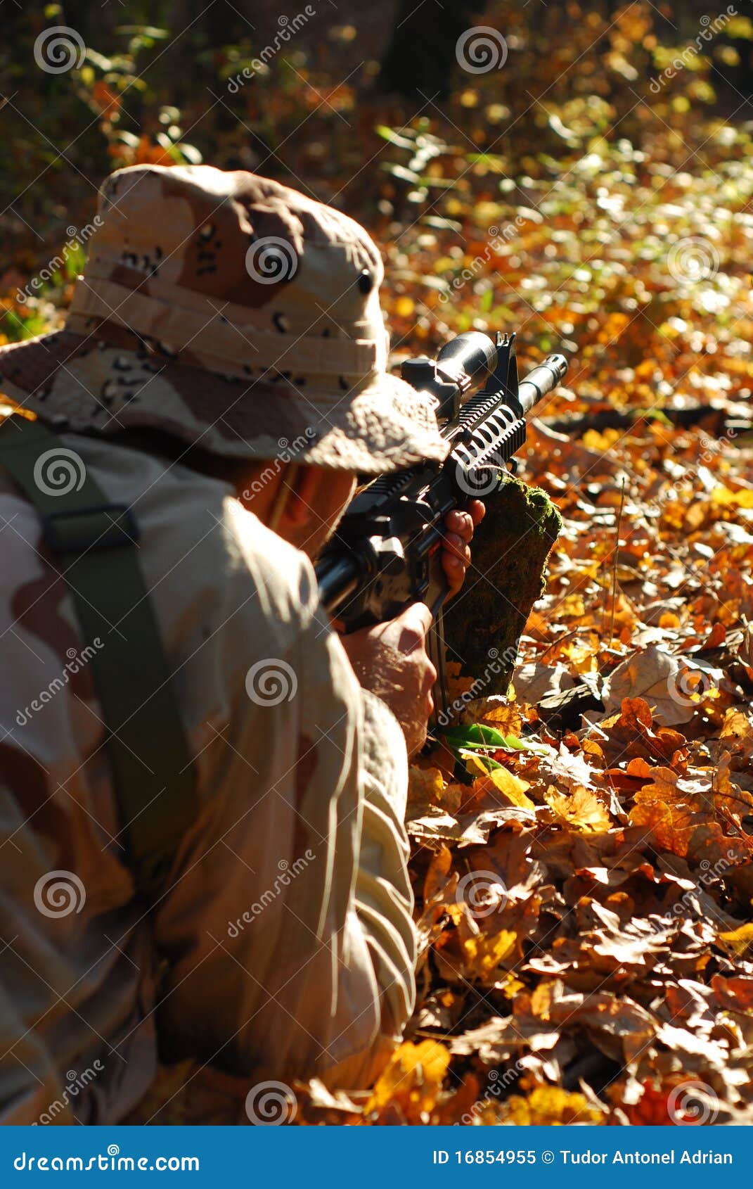 Soldier stock image. Image of attack, autumn, equipment - 16854955