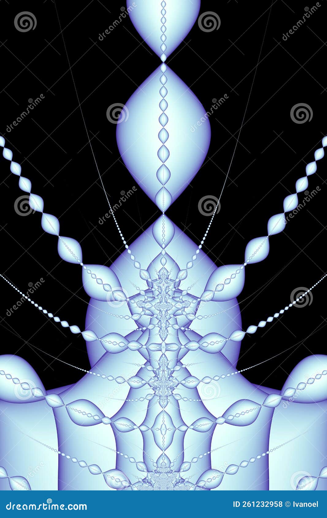 Soldier Ant, Alien Invader. Sci-fi 3D Illustration of an Insect Stock ...