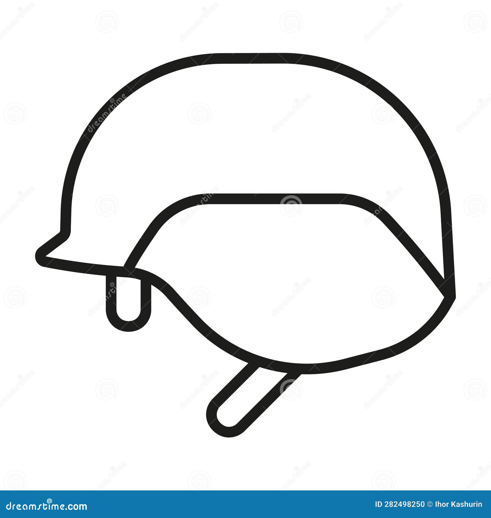 Soldier Army Helmet Symbol Simple Icon. Stock Vector - Illustration of ...