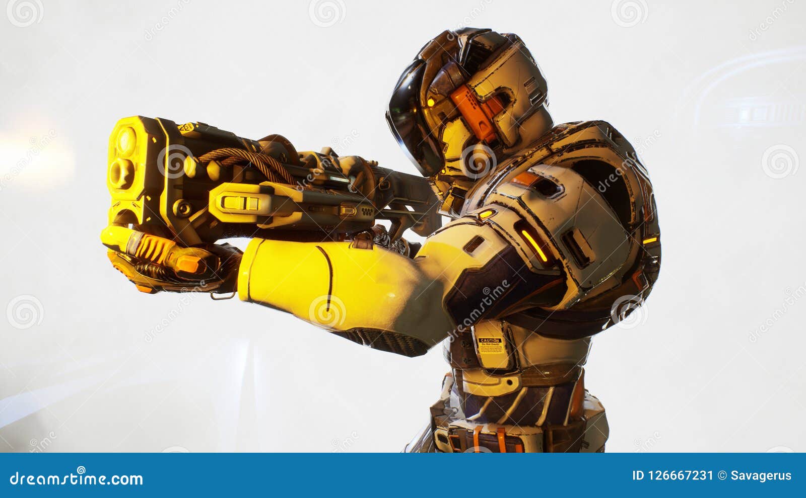 Micro Robot Cyborg Soldier