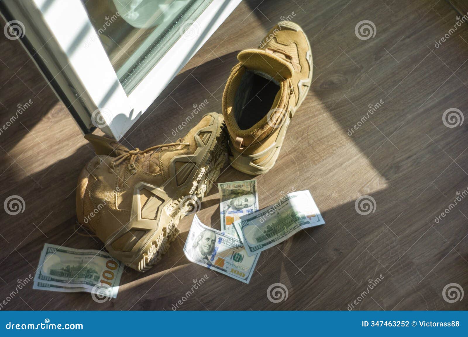 Soldier`s Boots On The Feet Of An Israeli Soldier. Concept: Soldiers ...