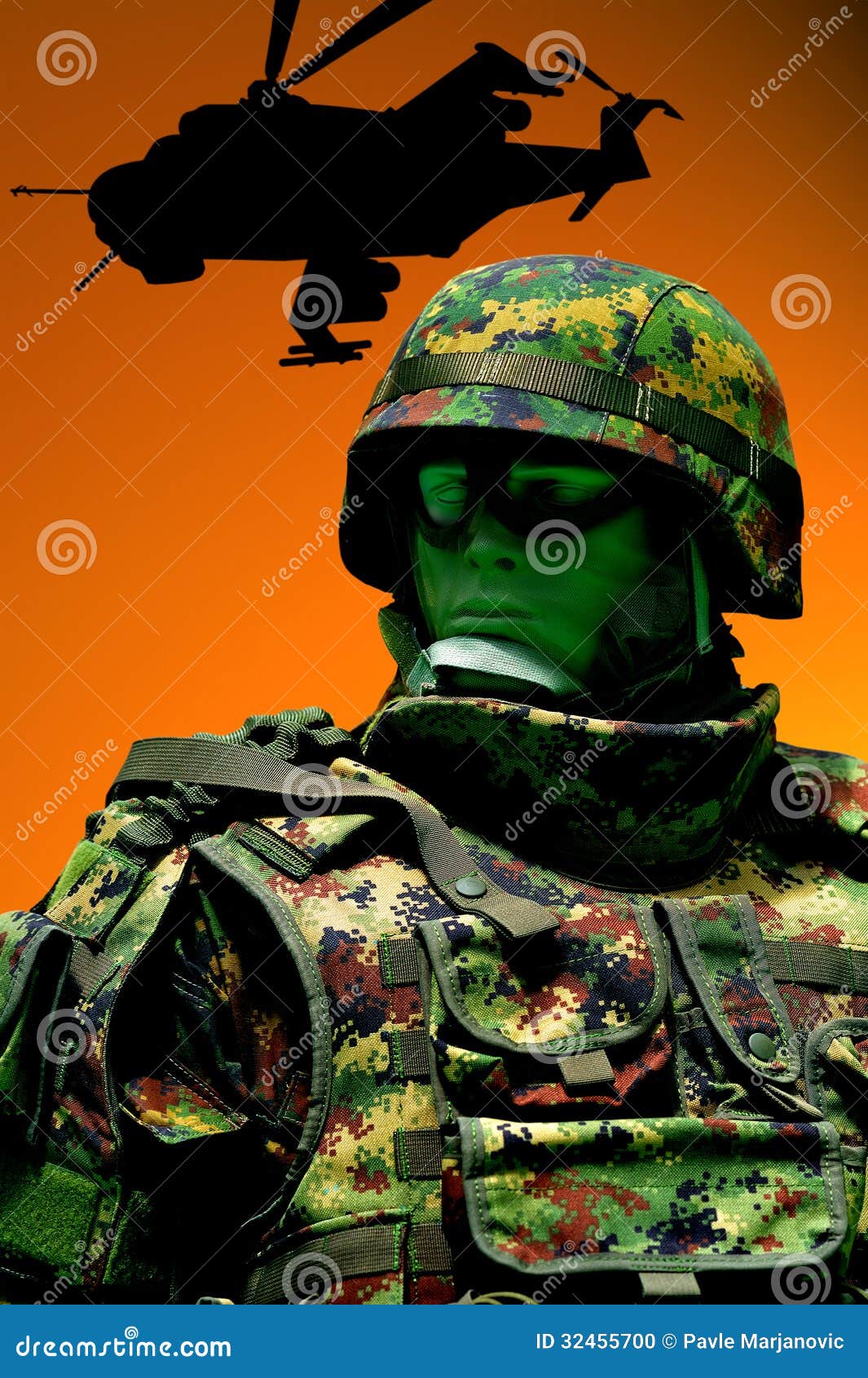 Digital Camouflage Pattern. Seamless Texture. Stock Photo ...