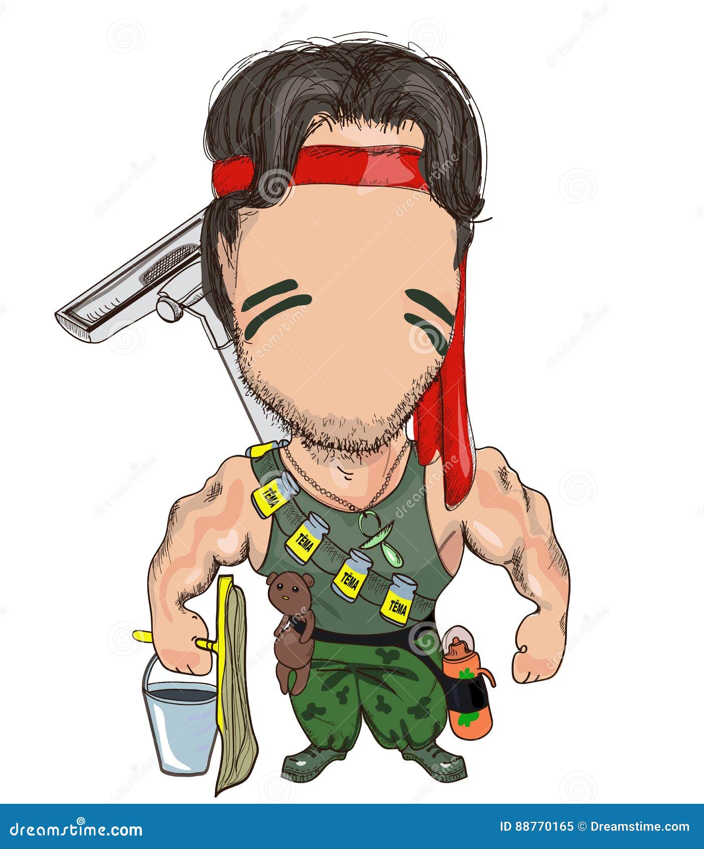 Rambo Cartoons, Illustrations & Vector Stock Images - 111 Pictures to ...