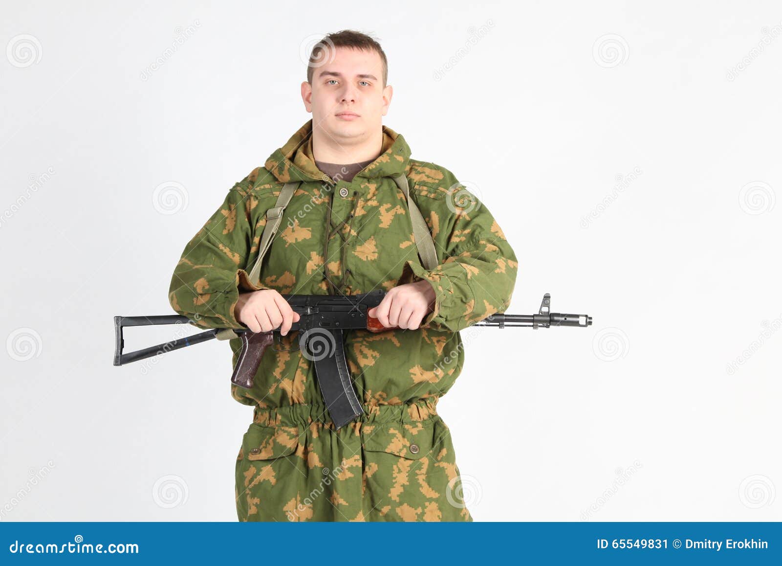 A Soldier With Gun Royalty-Free Stock Photography | CartoonDealer.com ...