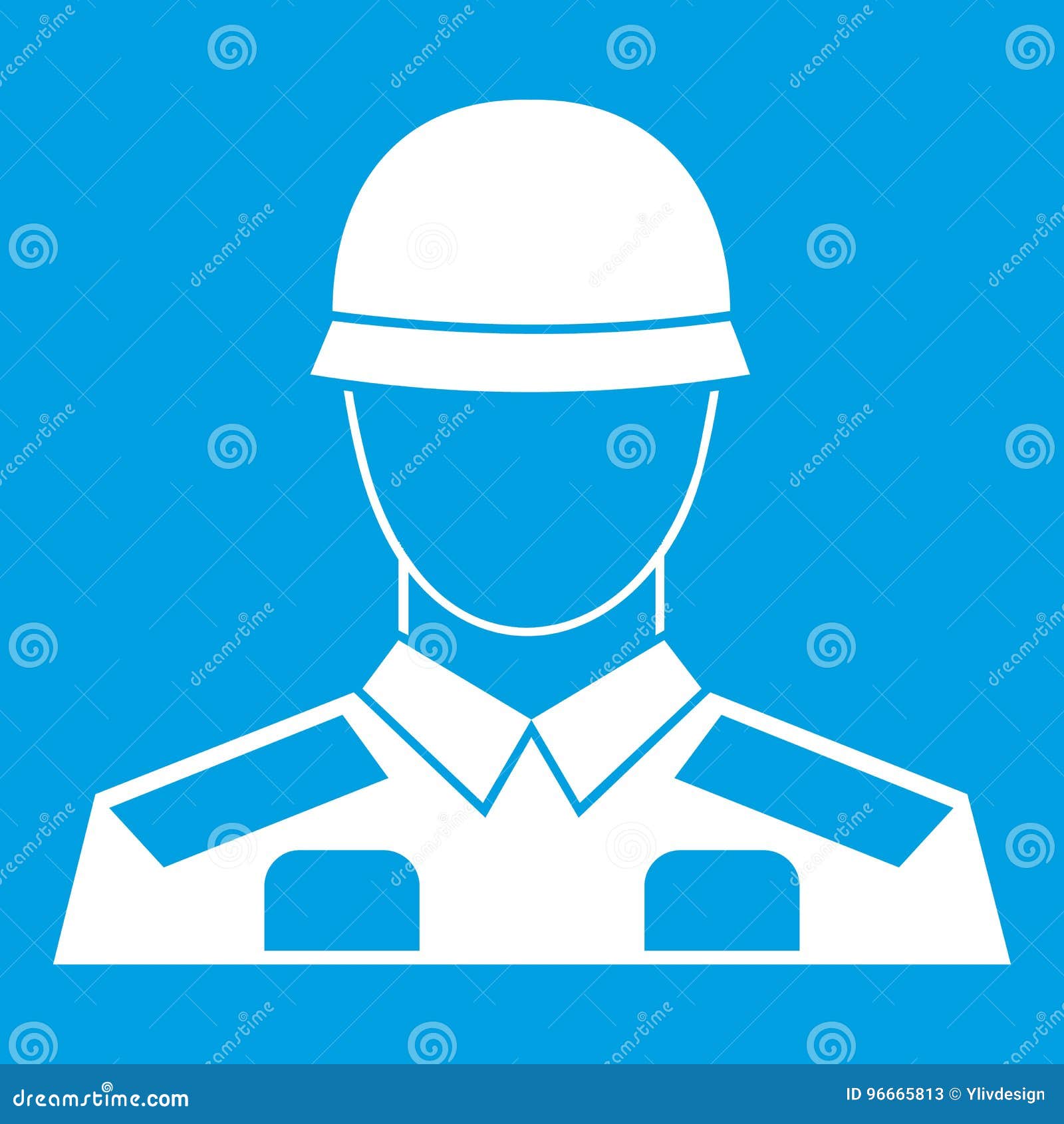 USA Or NATO Troop Military Army Symbols Vector Illustration ...