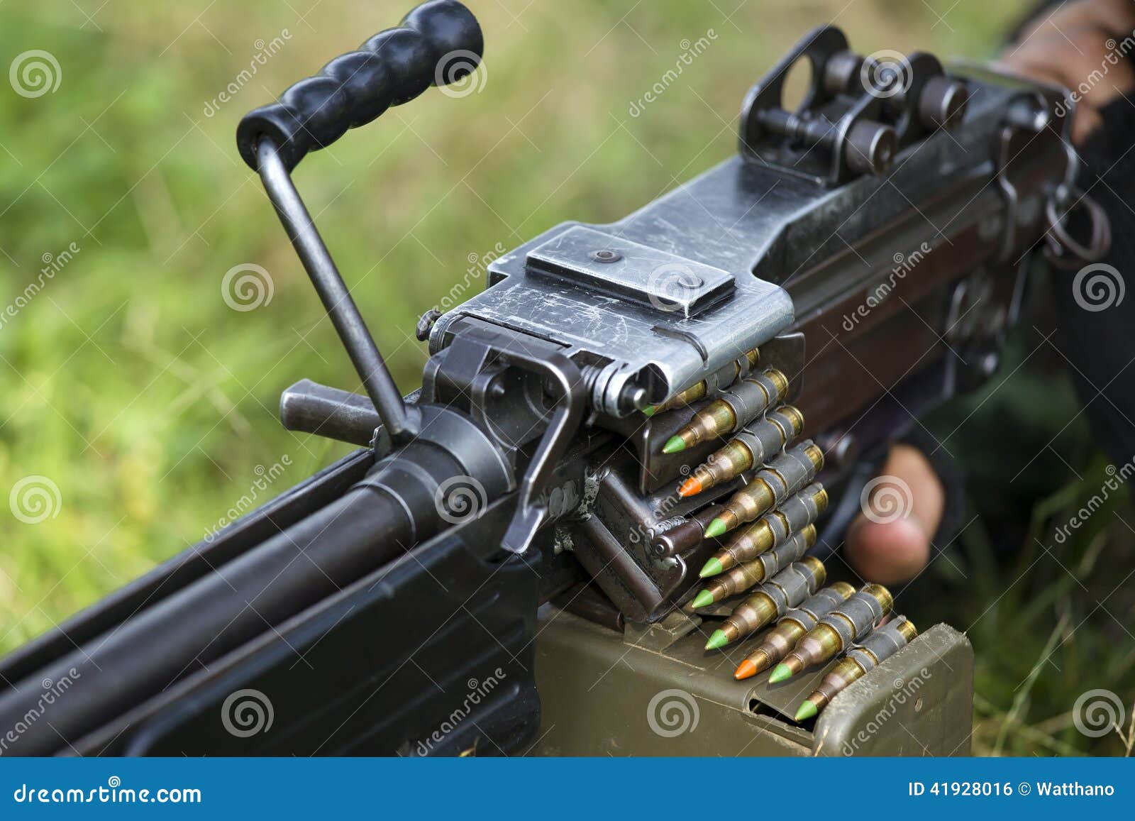 Soldier with the Machine Gun Stock Photo - Image of soldier, ammo: 41928016