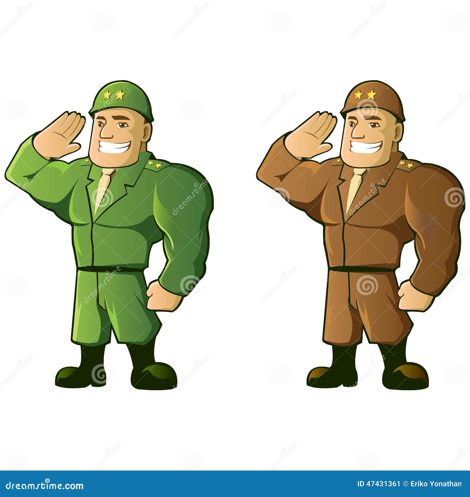 Soldier Mascot stock vector. Illustration of avatar, icon - 47431361