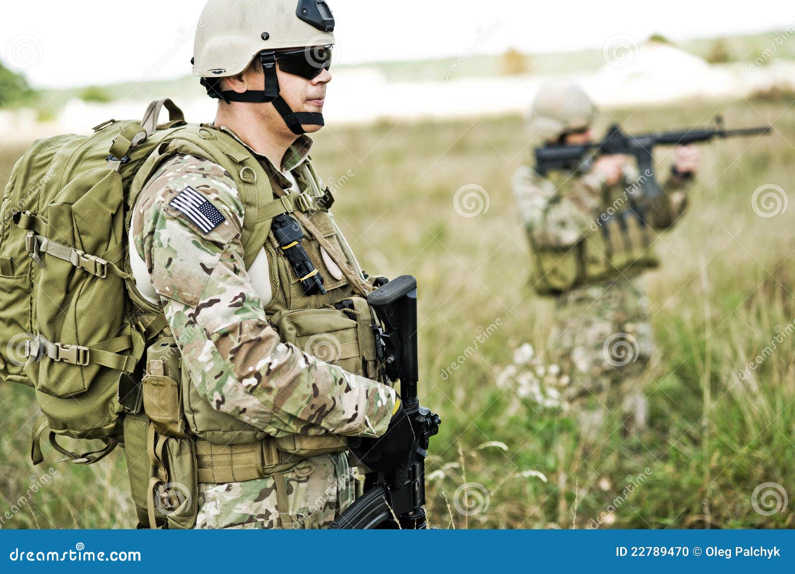 Soldier in patrol stock photo. Image of patriot, sergeant - 22789470