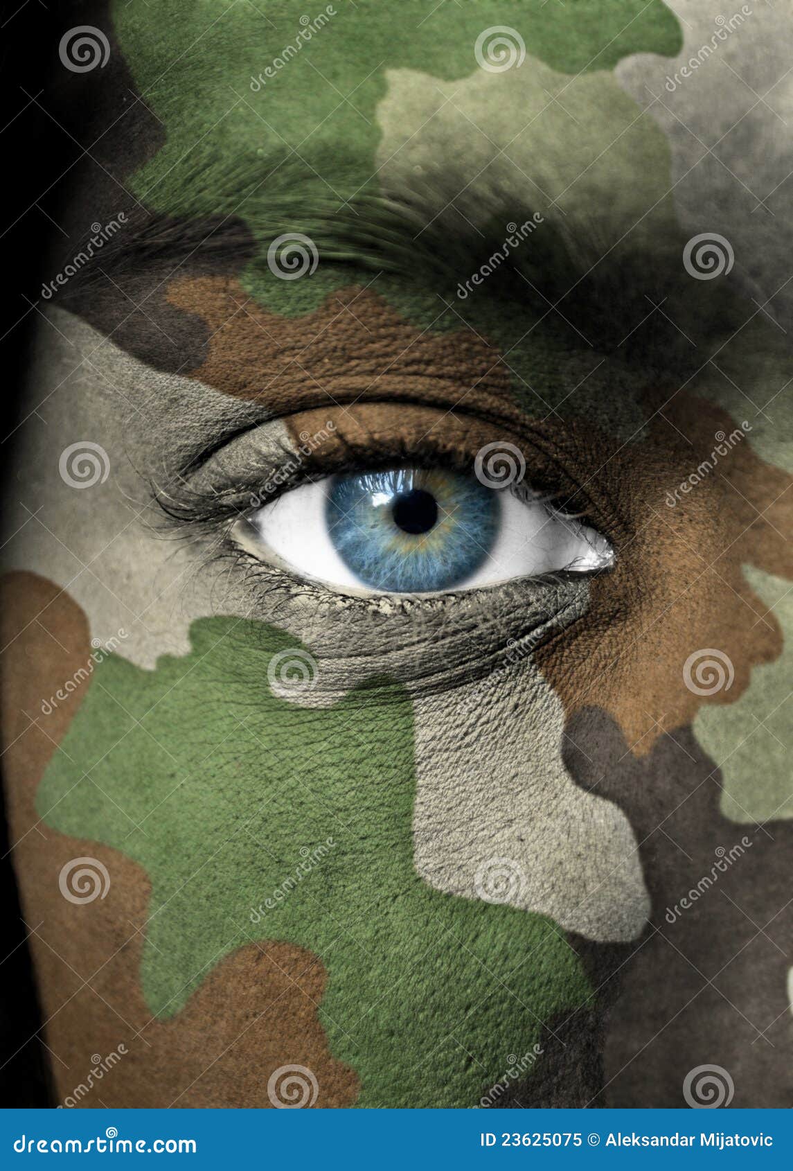 Soldier portrait stock image. Image of person, front - 23625075