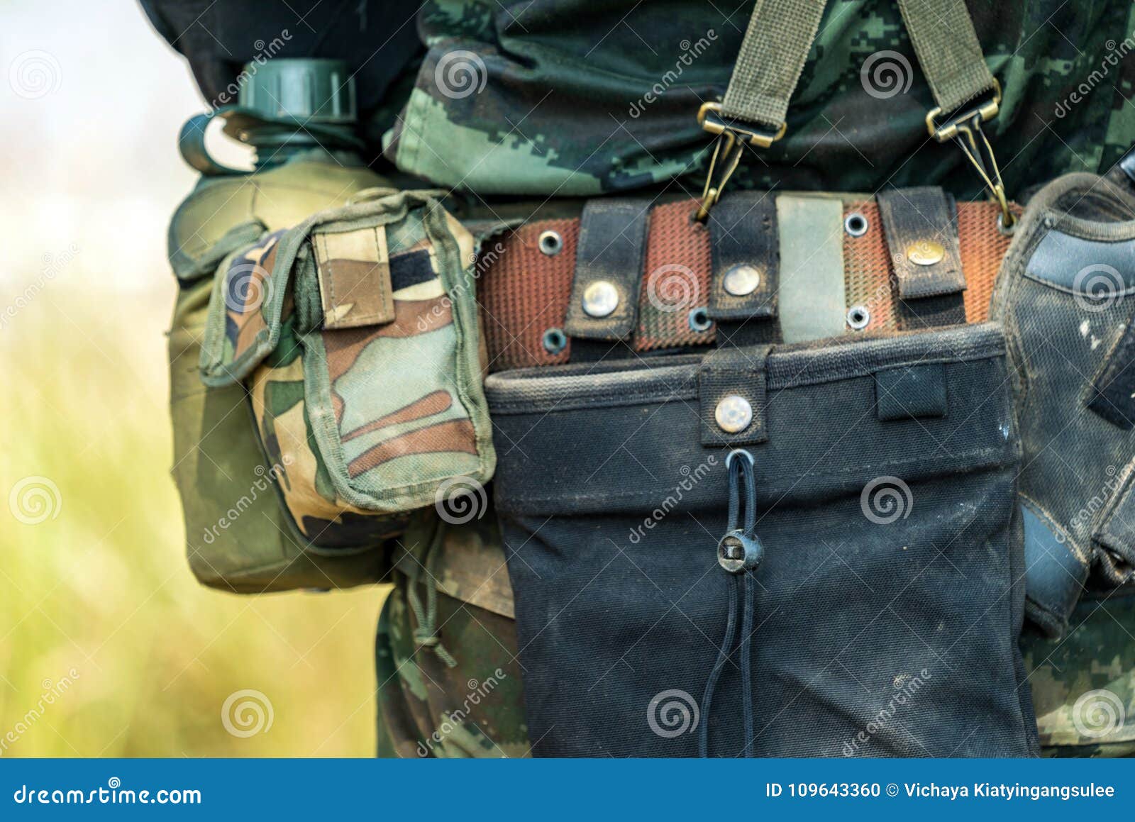 Soldier Ready for War Combat Stock Photo - Image of martial, army ...