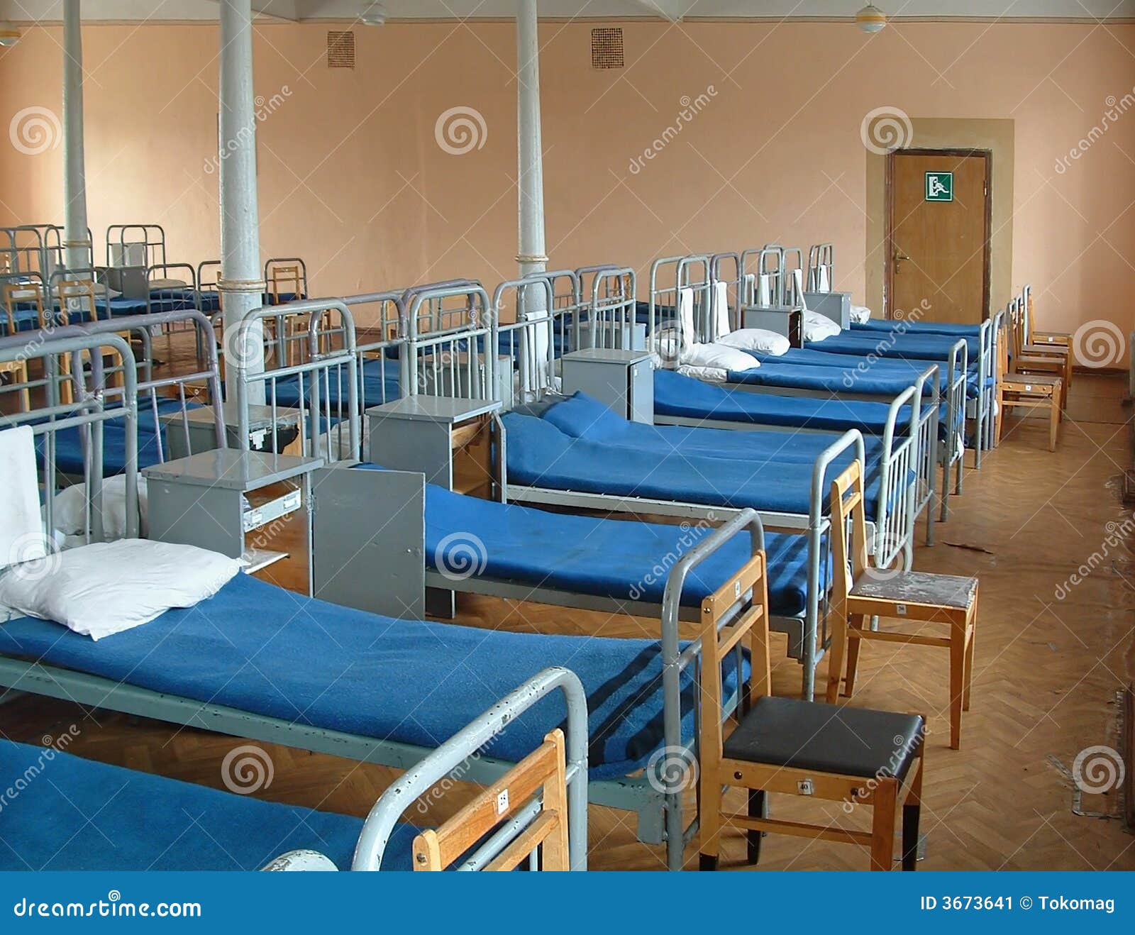 Soldier s barracks stock image. Image of army, interior - 3673641