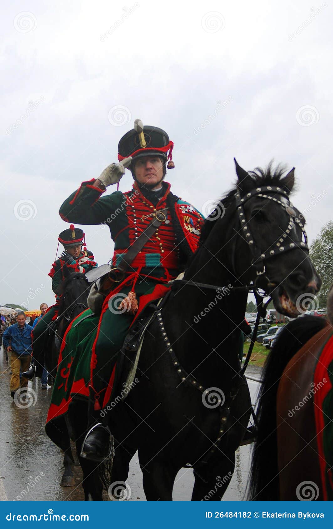 Soldier Saluting at Historical Reenactment Editorial Photography ...