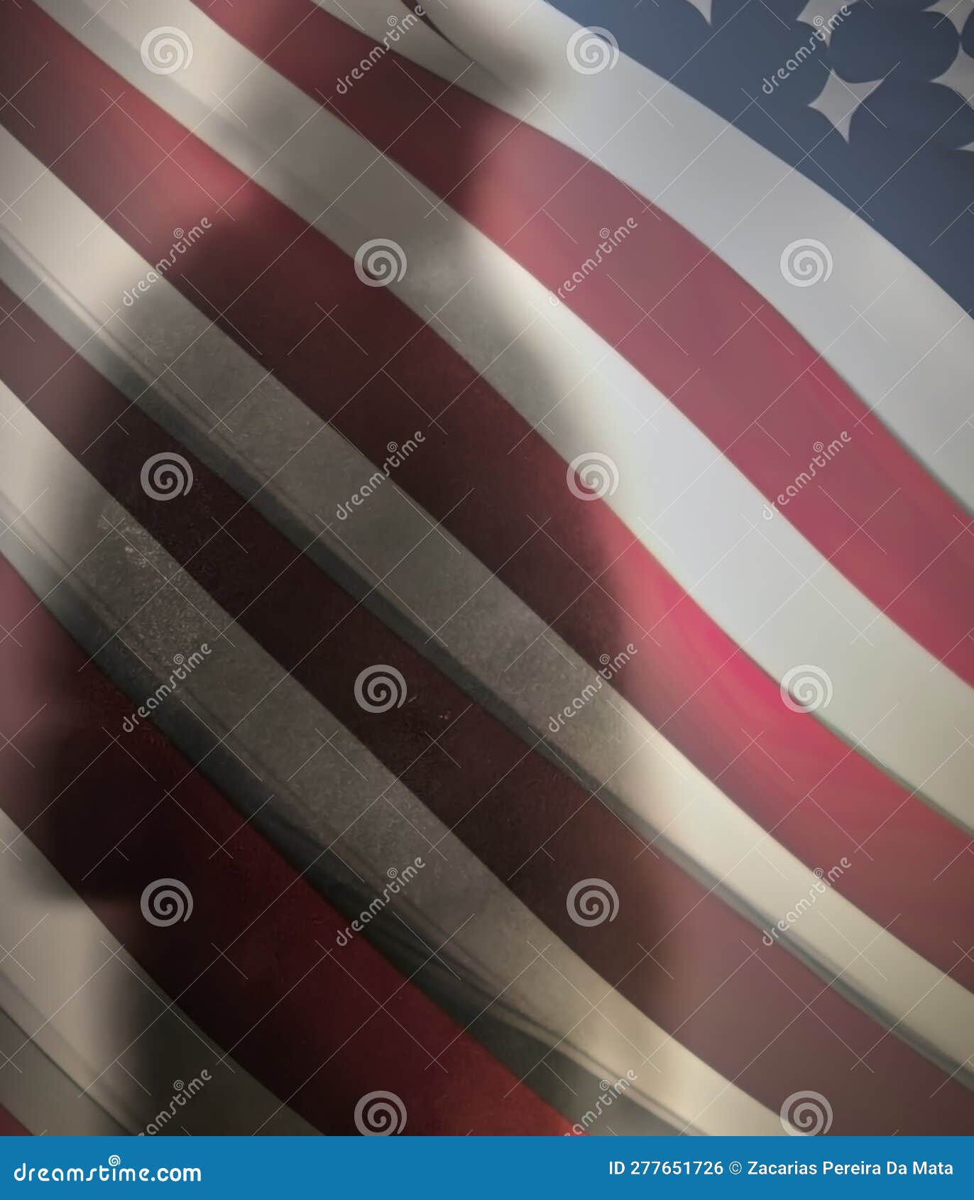 Soldier Shadow On Flag Royalty-Free Stock Image | CartoonDealer.com ...