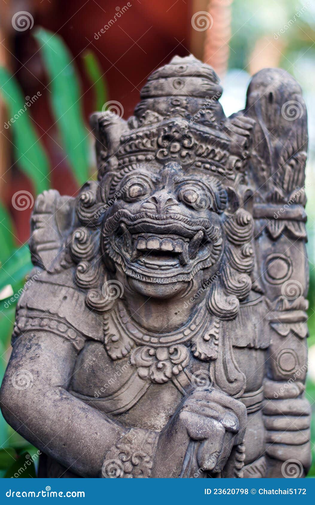 Soldier Statue , Monster Statue Stock Photo - Image of indonesia ...