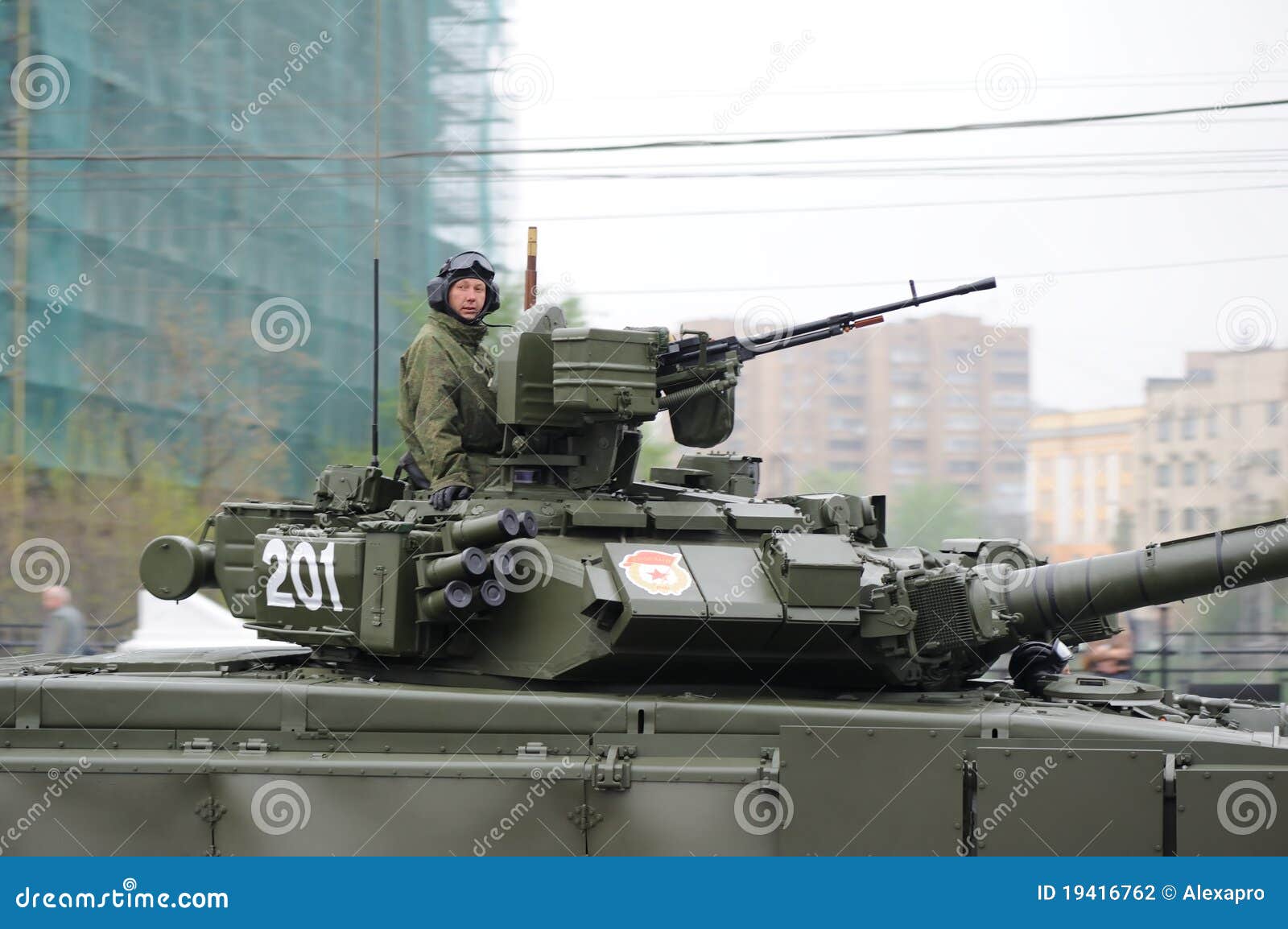Soldier on tank editorial photography. Image of armoured - 19416762